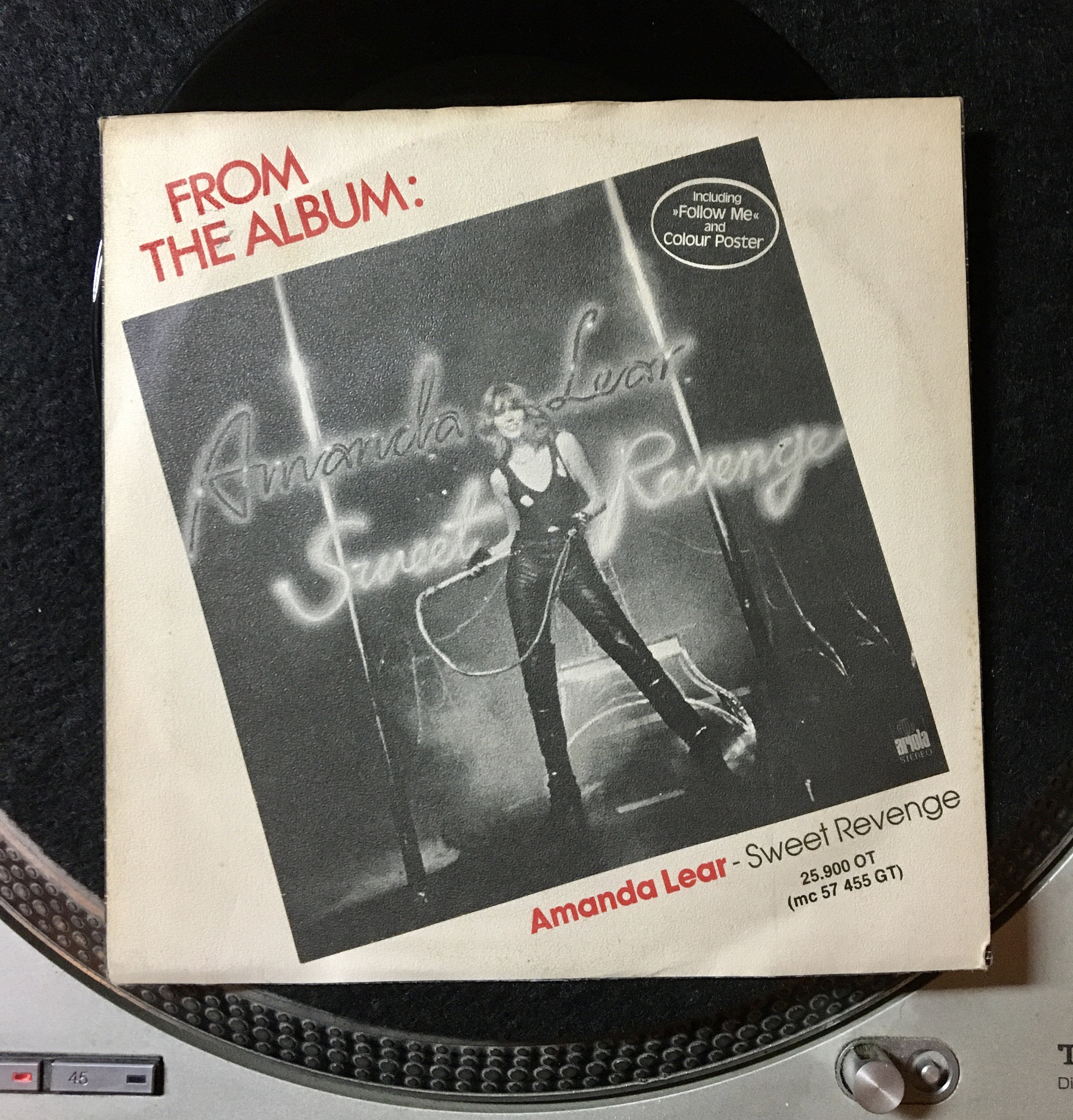 1978 Amanda Lear Enigma give A Bit of Mmh to Me Vinyl - Etsy