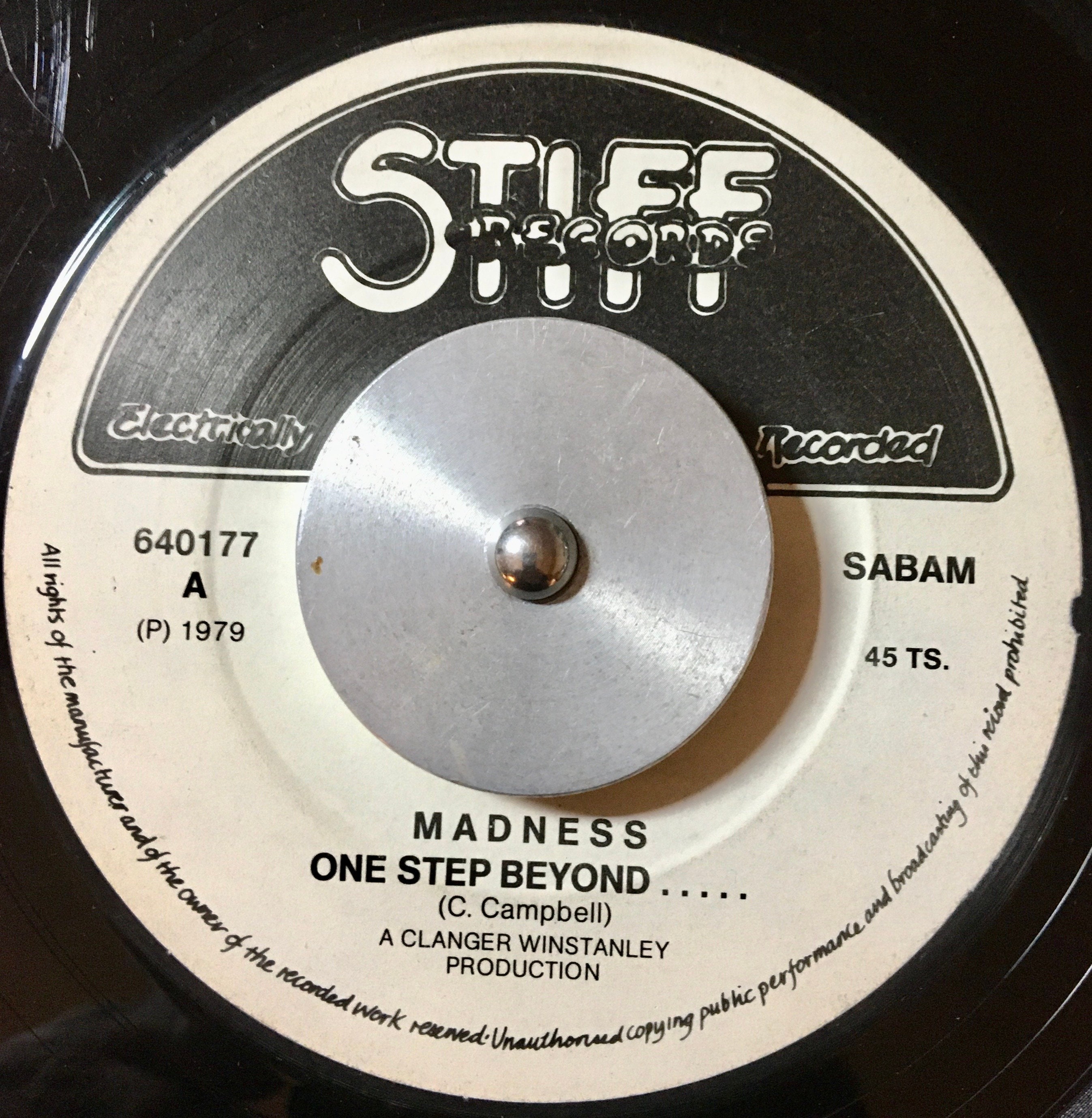 1979 Madness - One Step Beyond... Vinyl, 7", Single, 45 RPM - Etsy