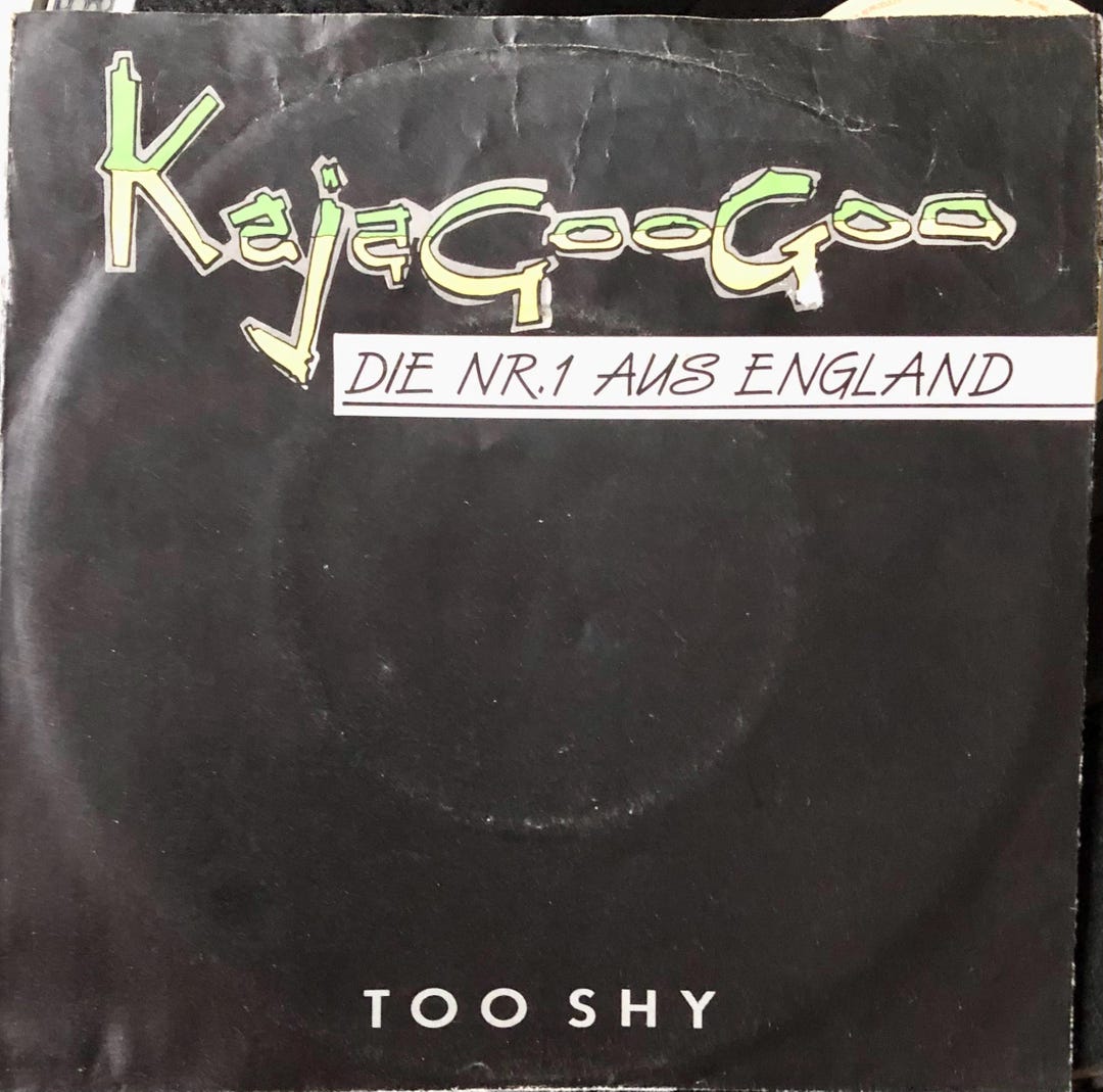 1983 Kajagoogoo – Too Shy (hush Hush, Eye to Eye) Vinyl, 7", 45 RPM ...