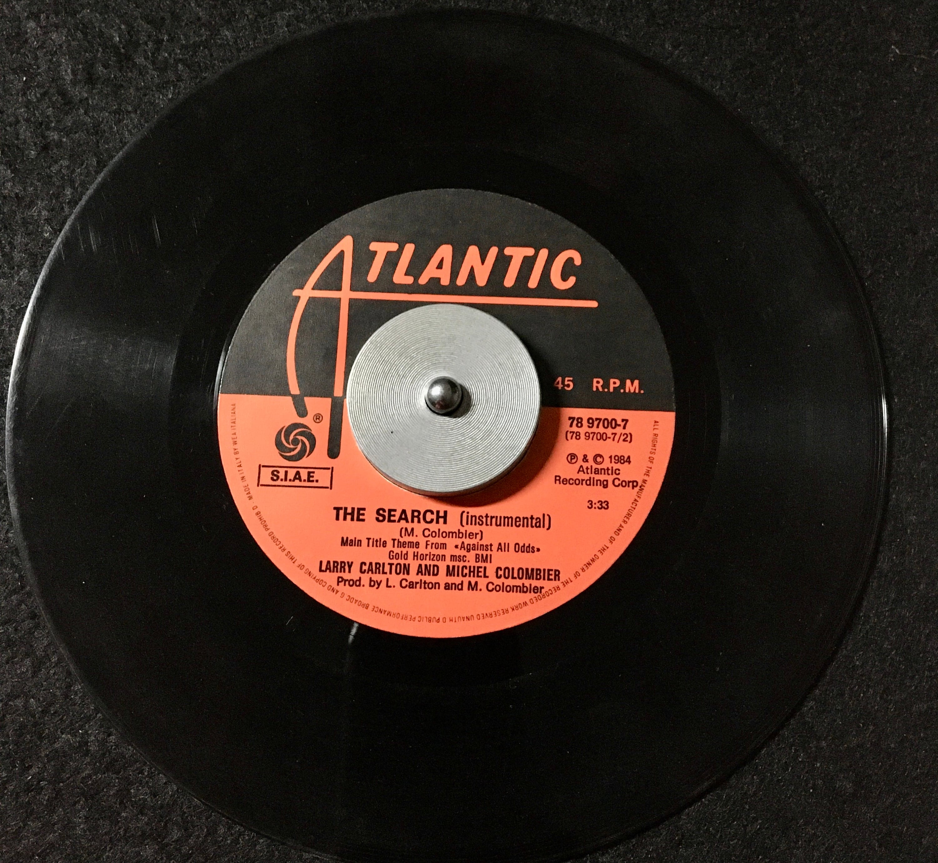 1984 Phil Collins Against All Odds take A Look at Me Now Vinyl, 7, 45 ...