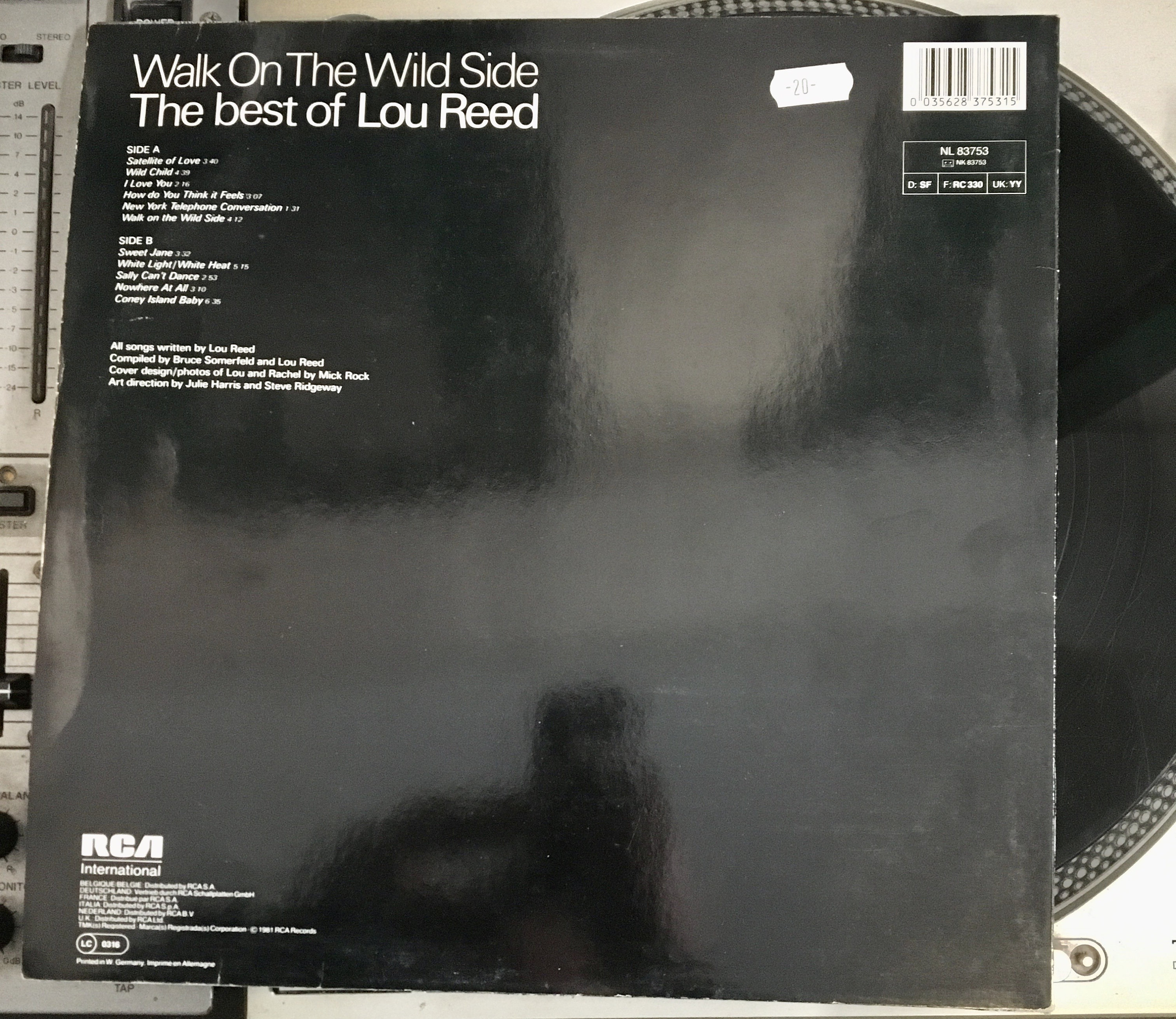 Lou Reed Walk on the Wild Side the Best of Lou Reed , Vinyl, LP ...