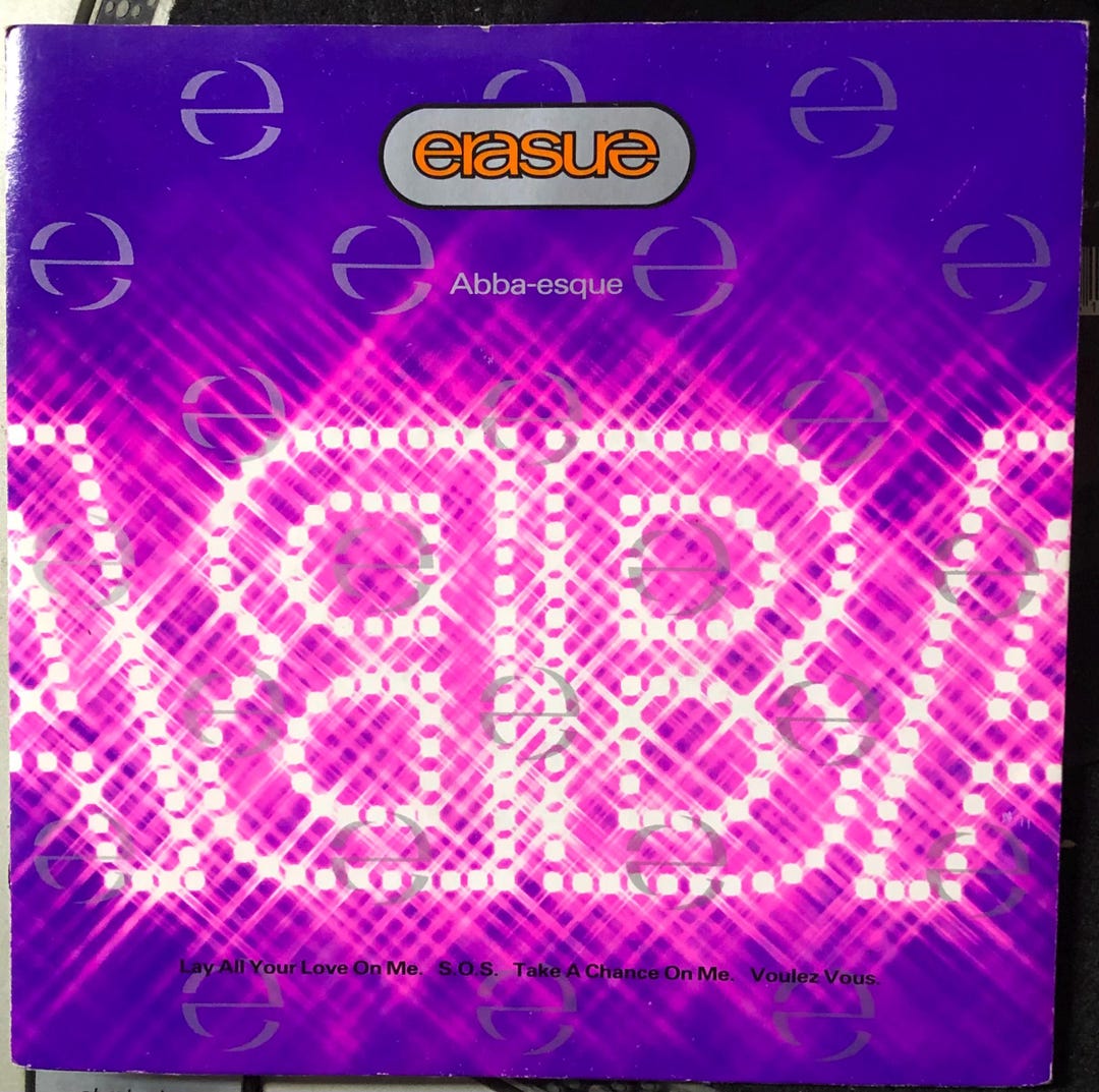 1992 Erasure - Abba-esque , Vinyl, 7", 33 RPM, EP - Etsy