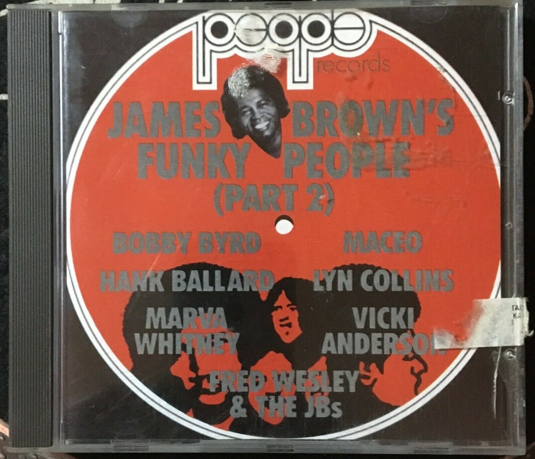 Cd James Browns Funky People Part 2 Cd Compilation Etsy