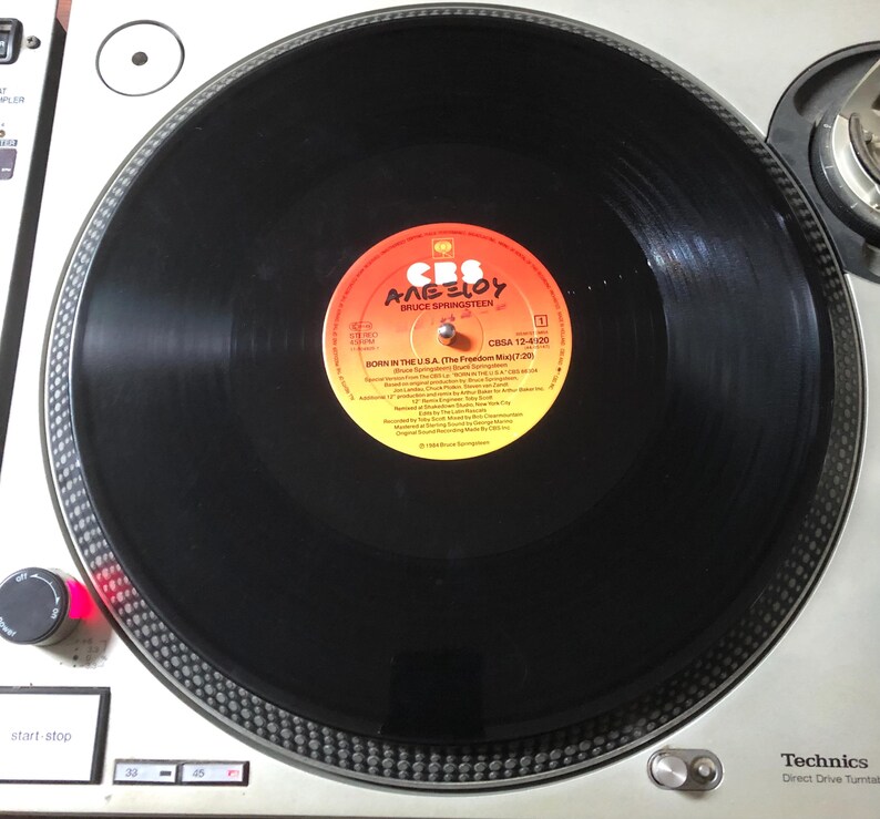 1984 Bruce Springsteen – Born in the U.S.A. Vinyl, 12", 45 RPM, Maxi ...