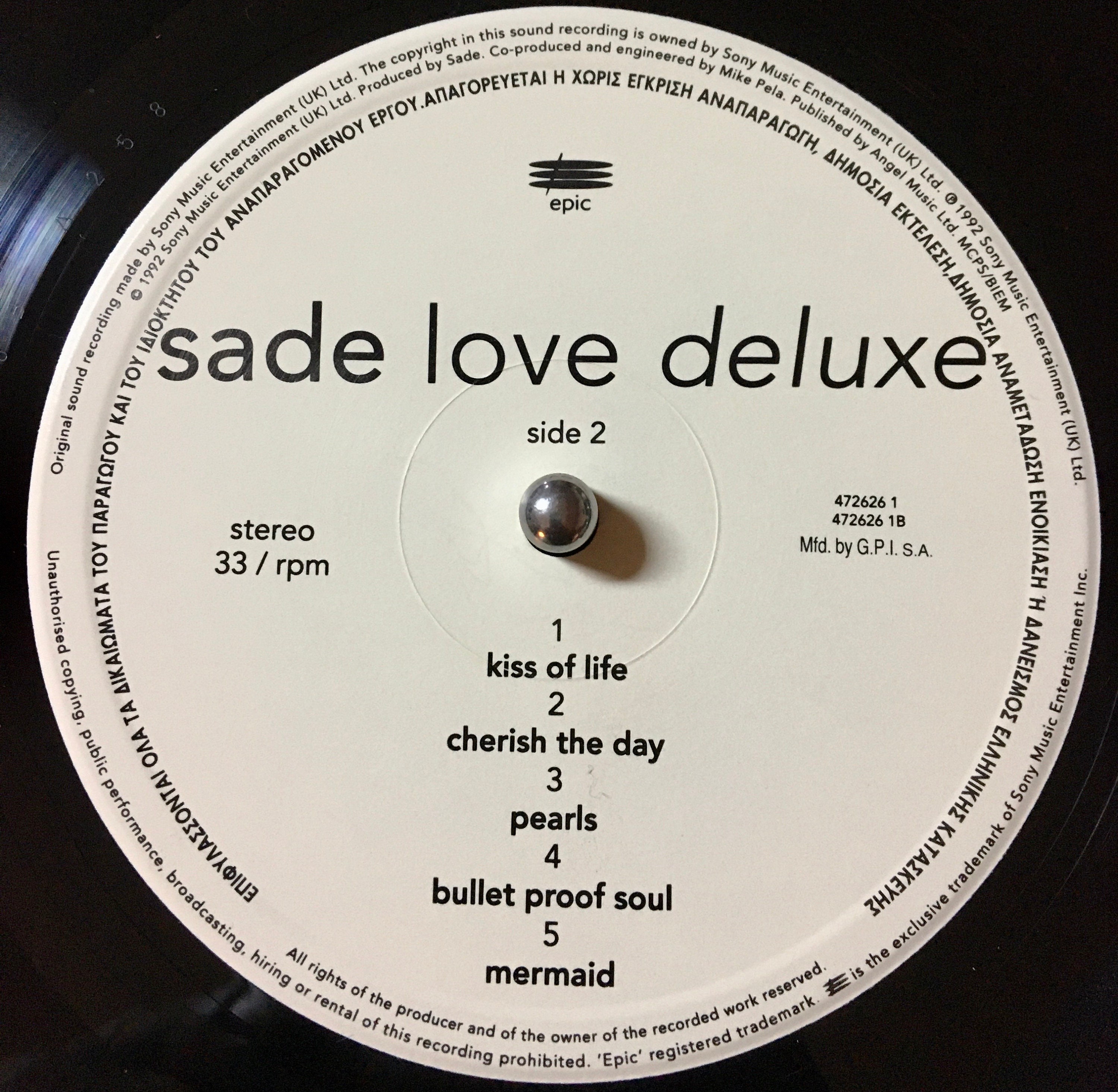 1992 Sade Love Deluxe Vinyl LP Album Soul-jazz - Etsy New Zealand