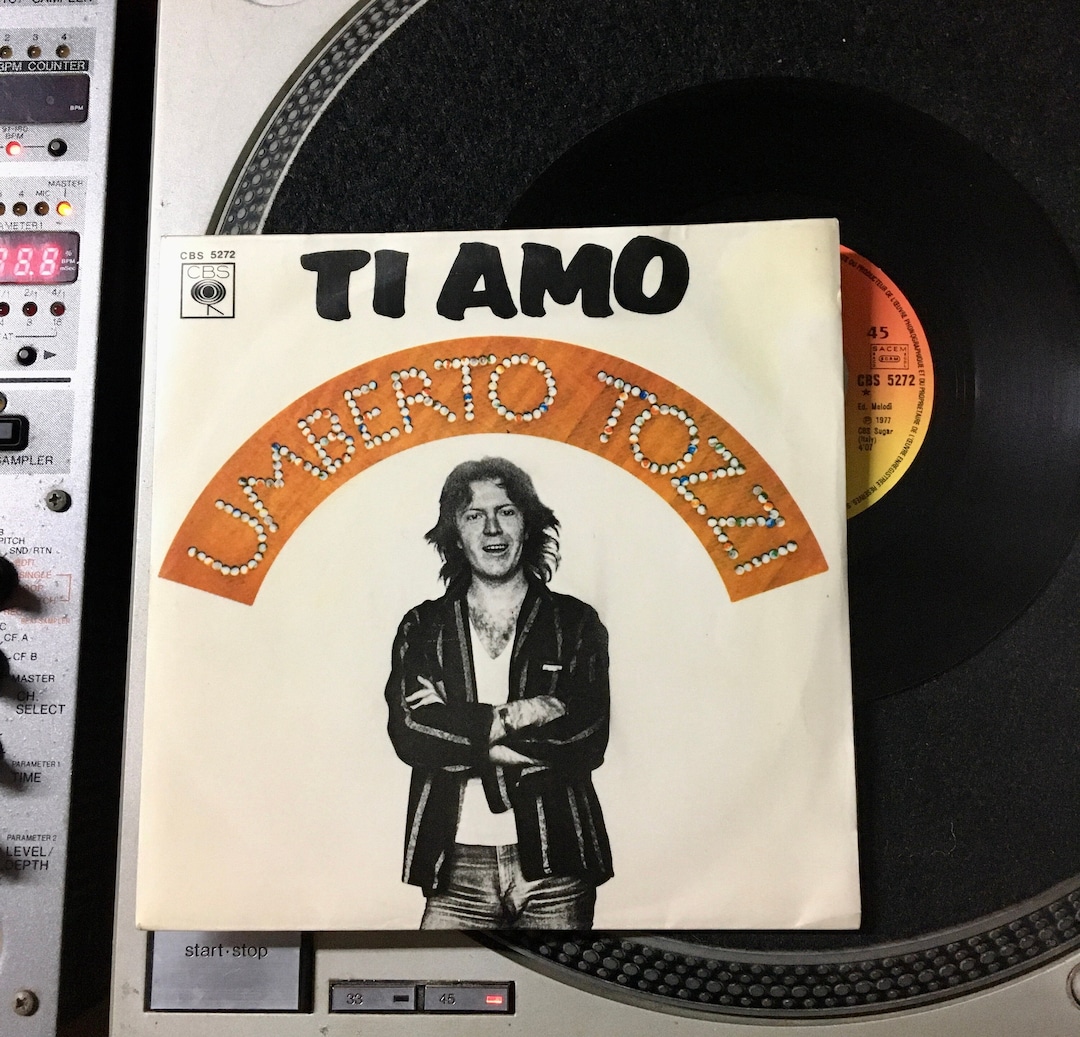 1977 Umberto Tozzi Te Amo canta En Español Vinyl 7 - Etsy
