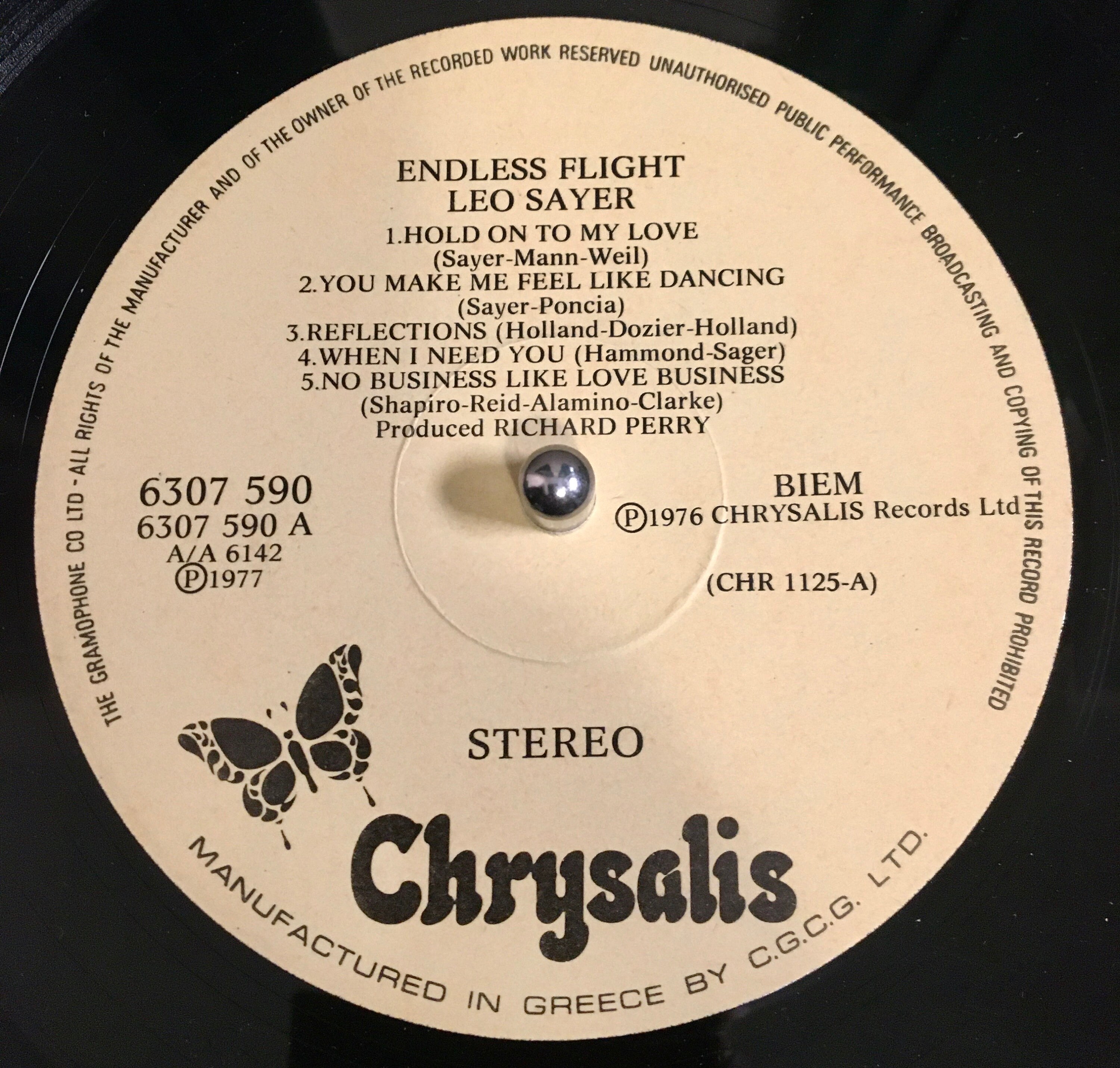 1977 Leo Sayer – Endless Flight , Vinyl, LP, Album, Stereo - Etsy