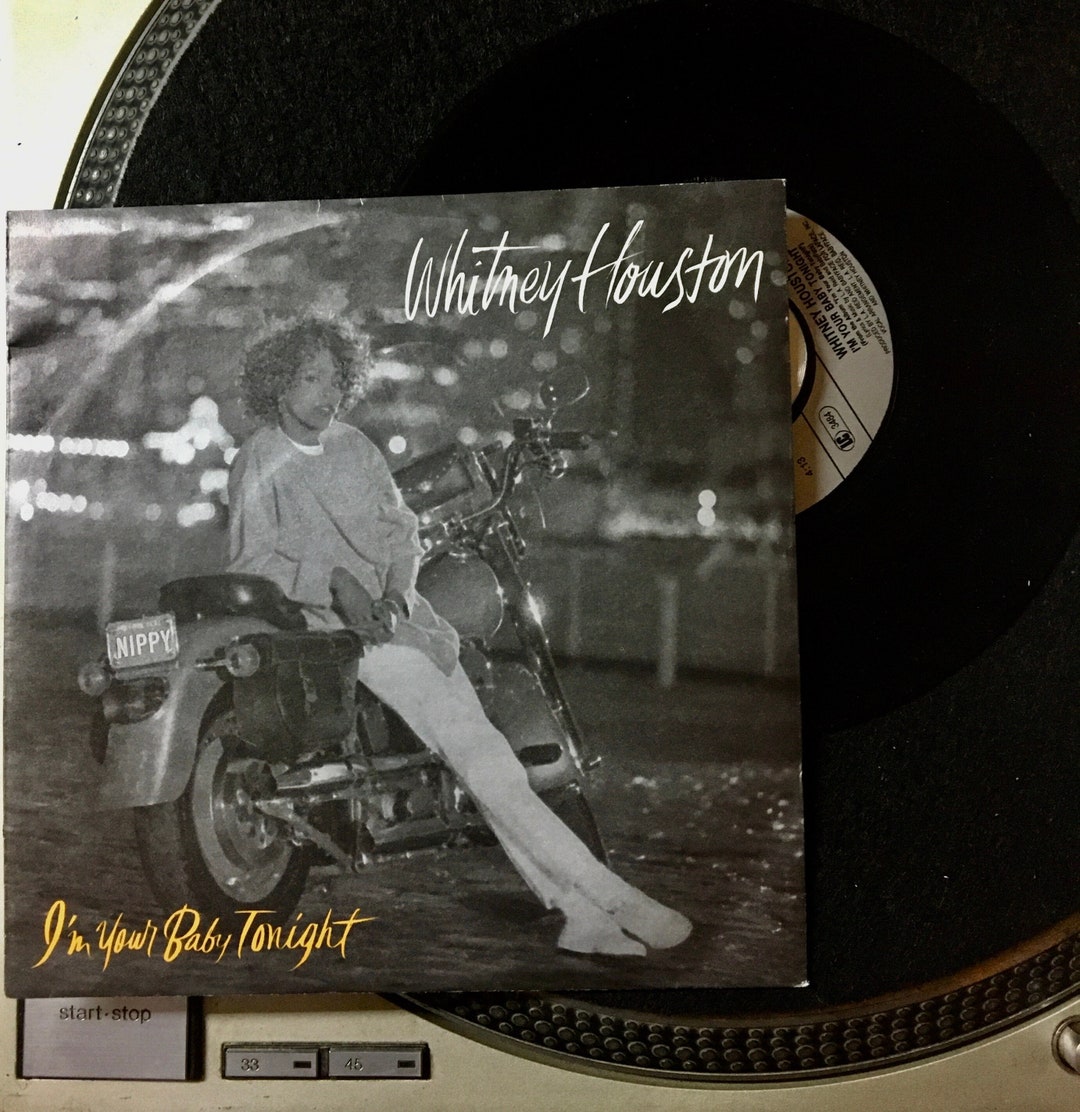1990 Whitney Houston I'm Your Baby Tonight , Vinyl, 7, 45 RPM, Single ...