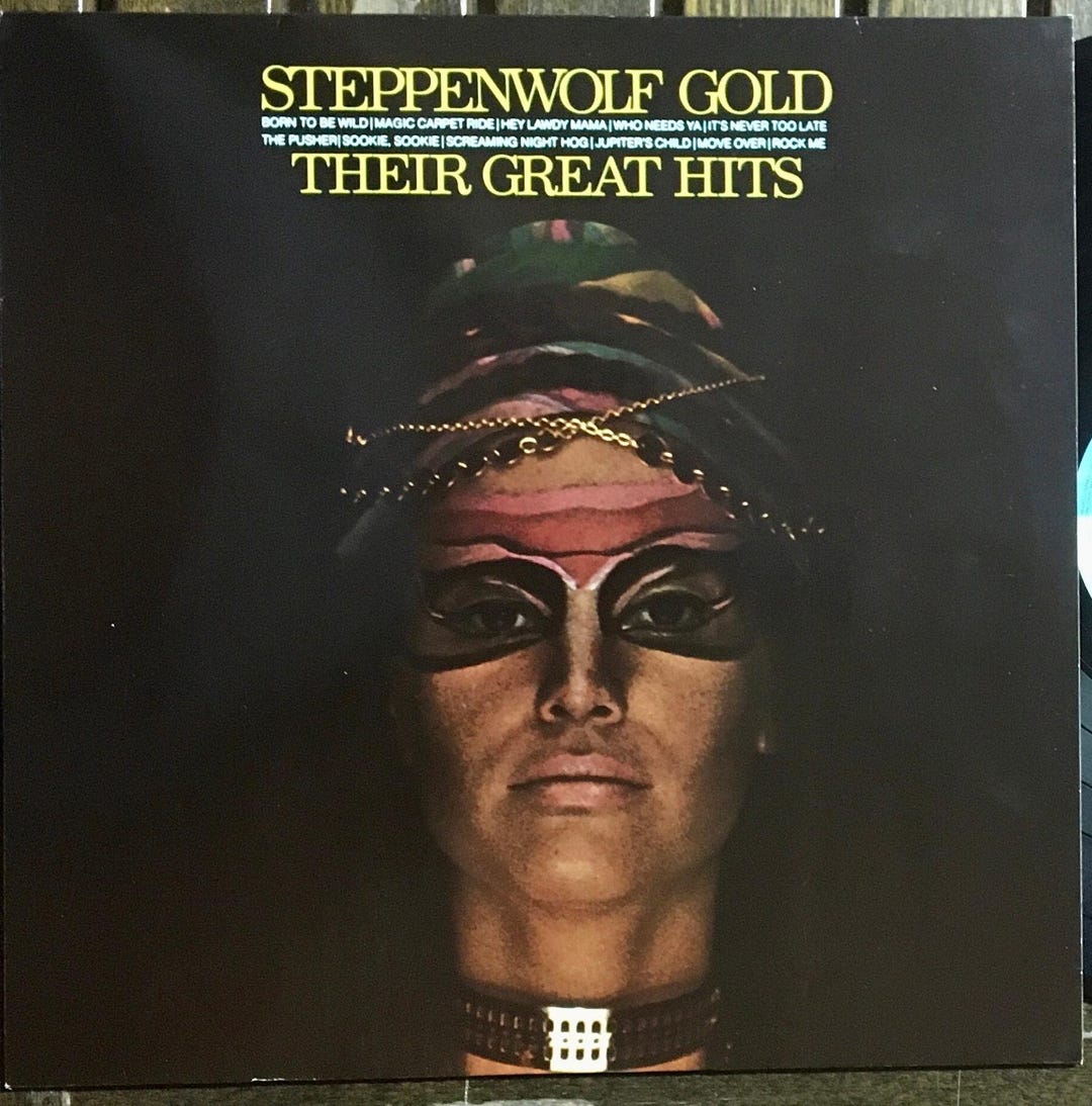 1984 Steppenwolf – Gold (their Great Hits) Vinyl, LP, Compilation, - Etsy