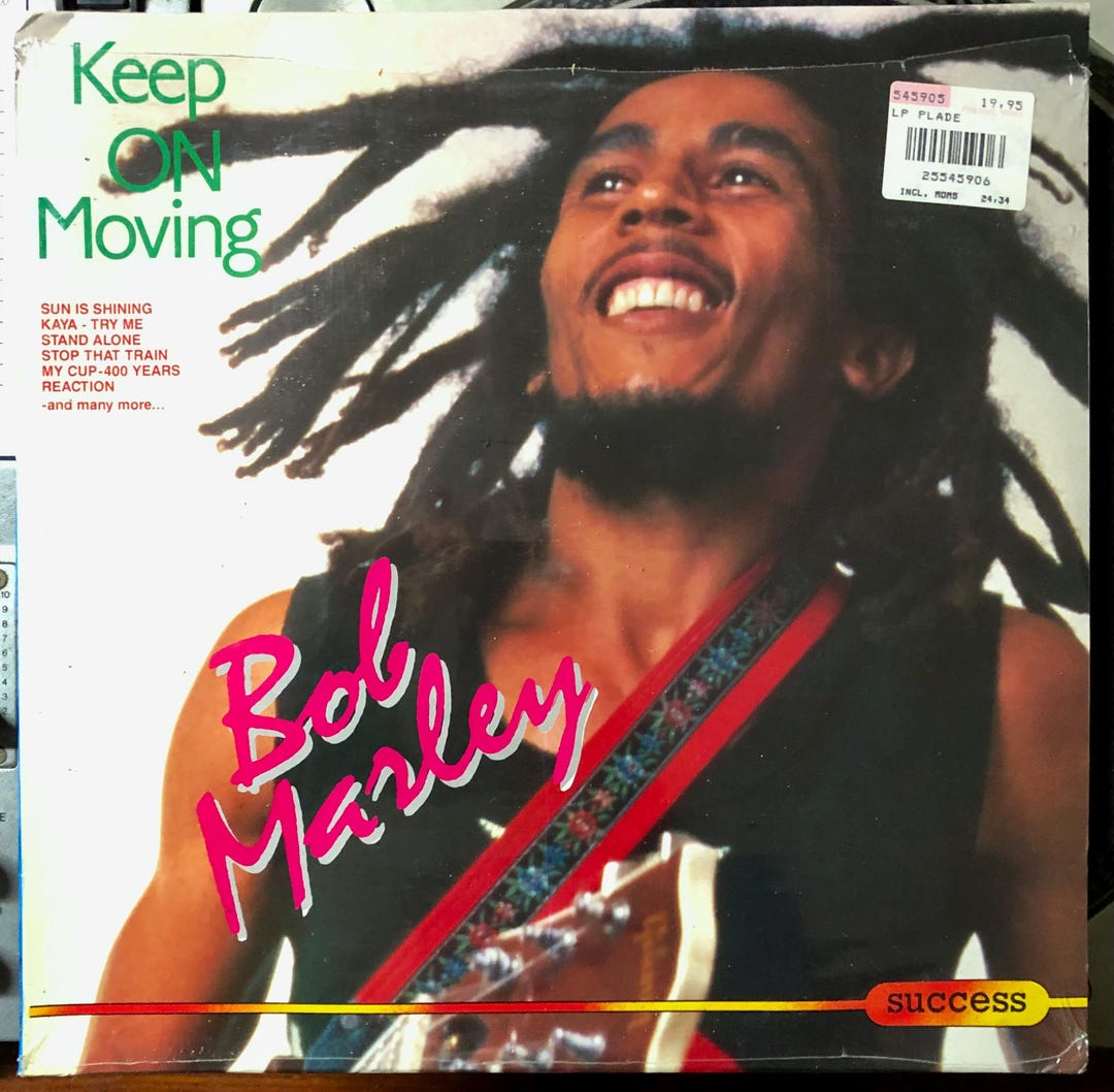 Factory Sealed , Bob Marley – Keep on Moving , Vinyl, LP, Compilation - Etsy