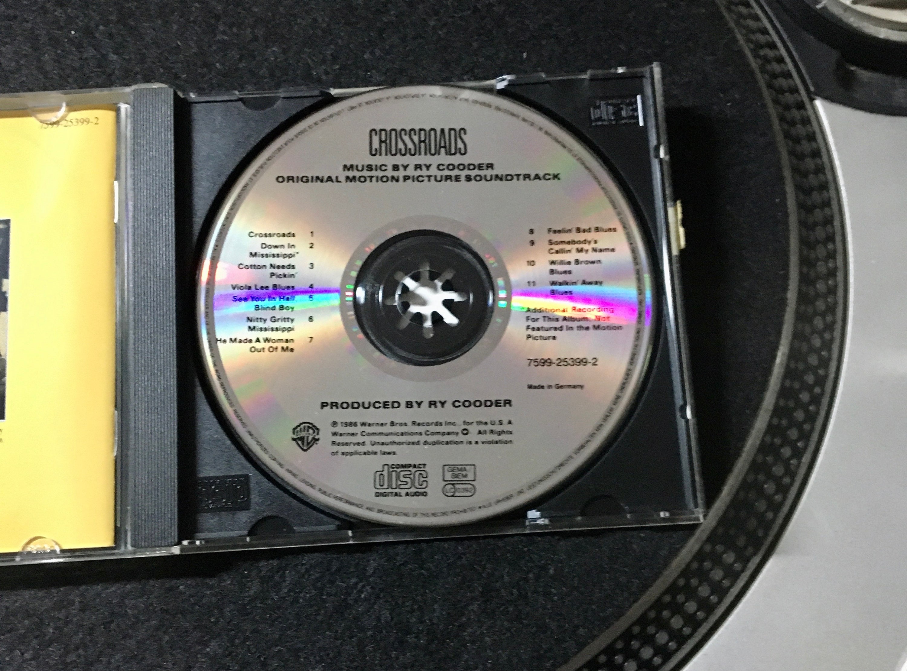 CD - Crossroads - Original Motion Picture Soundtrack , CD, Album - Etsy