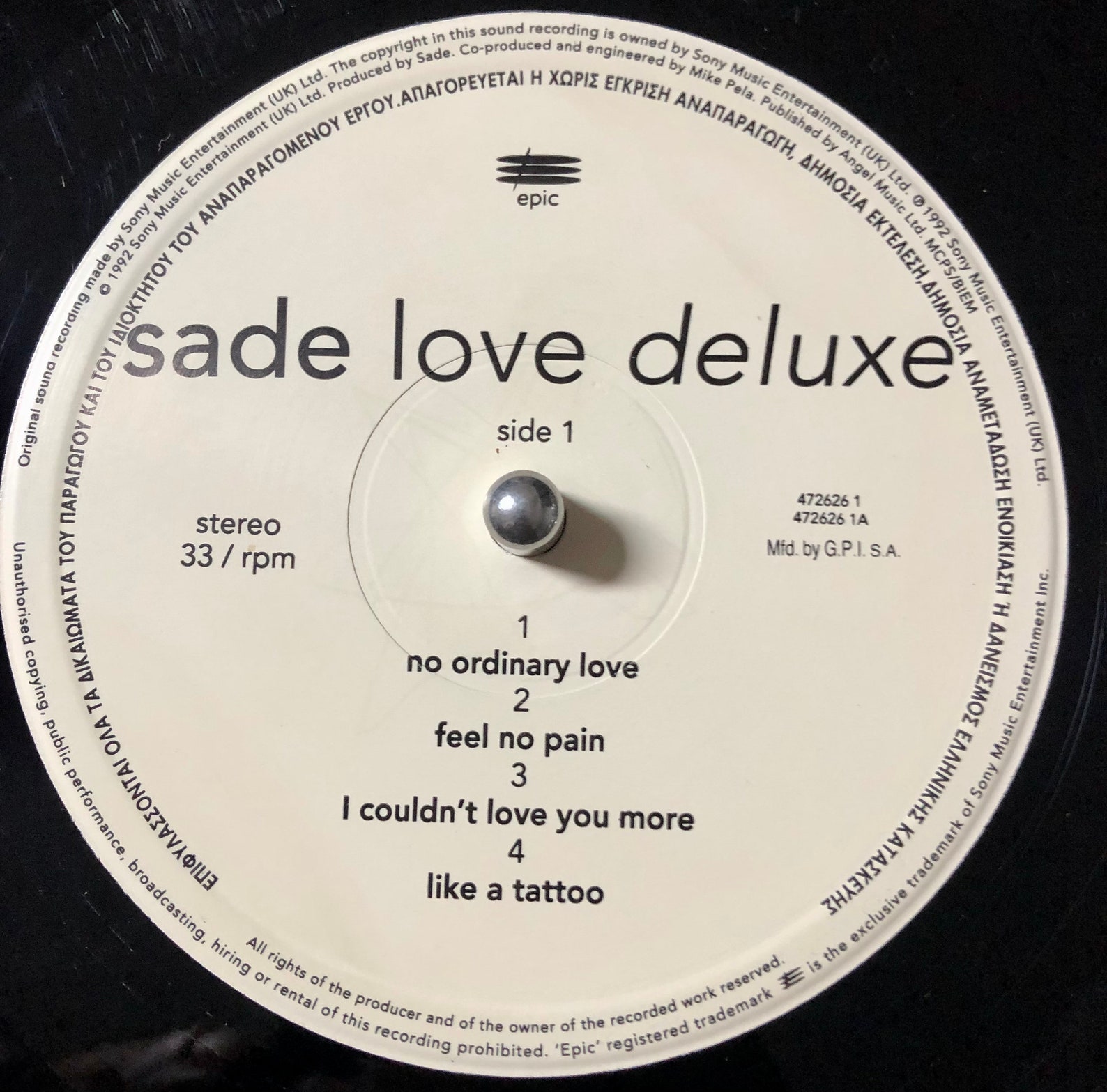 1992 Sade Love Deluxe Vinyl, LP, Album Soul-jazz - Etsy