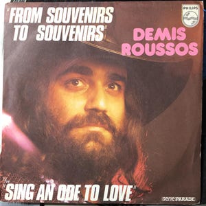 1975 Demis Roussos – From Souvenirs to Souvenirs , Vinyl, 7", Single - Etsy