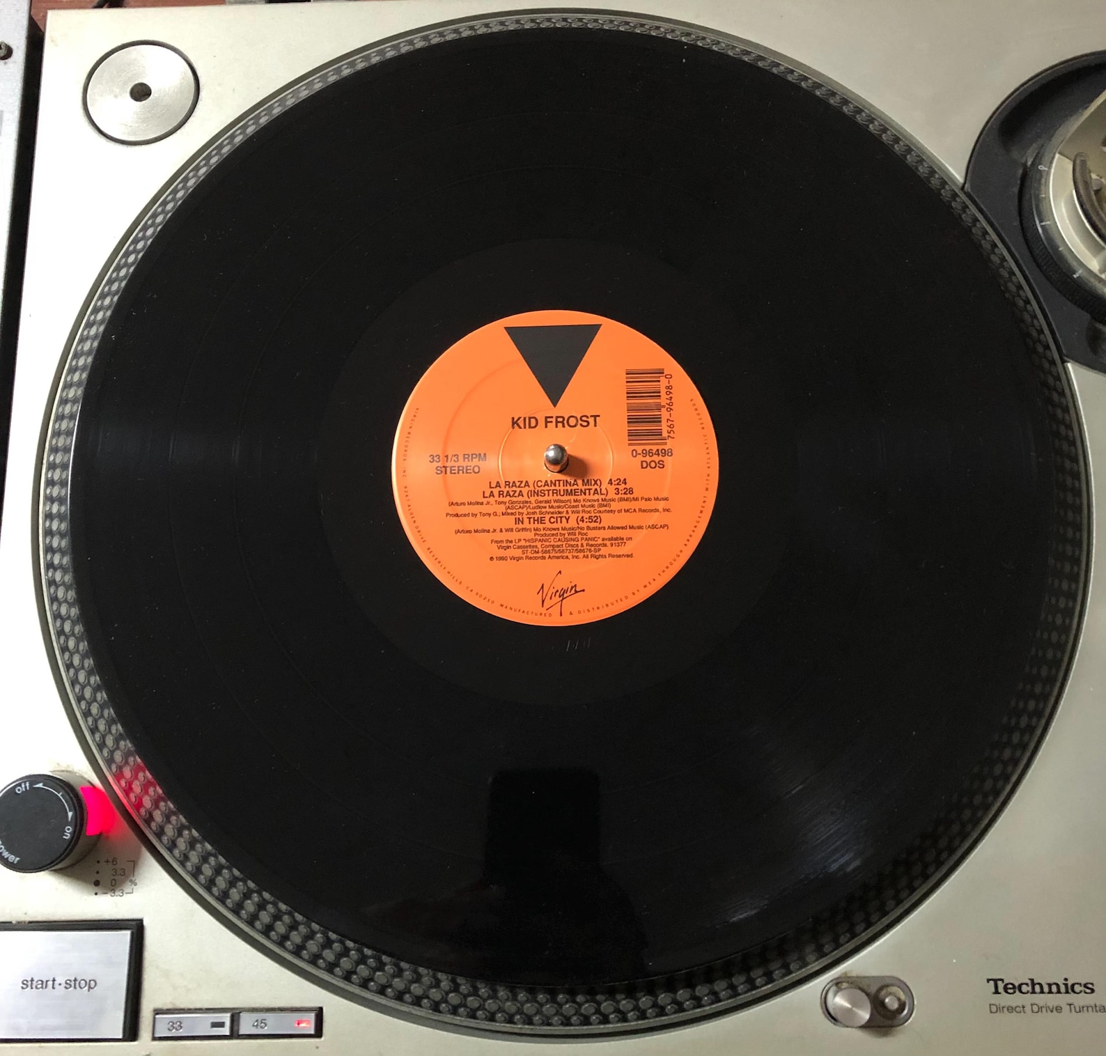 1990 Kid Frost - La Raza , Vinyl, 12", 33 RPM, Maxi-single, Stereo - Etsy