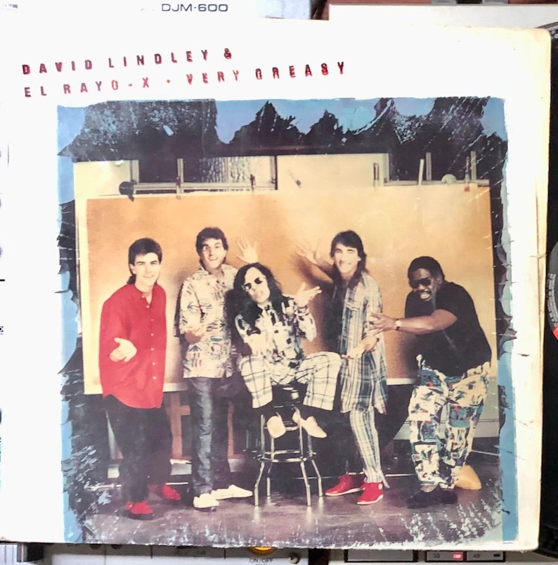 1988 David Lindley and El Rayo-x - Very Greasy , Vinyl, LP, Album ...