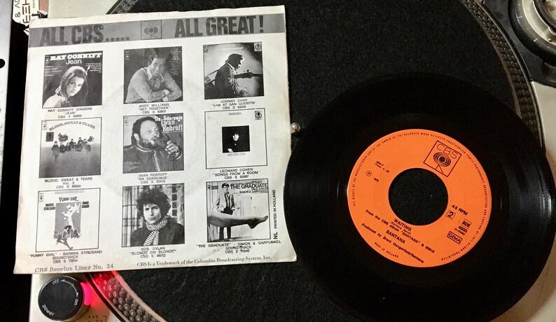 1970 - Santana - Evil Ways , Vinyl, 7", 45 RPM, Single - Etsy