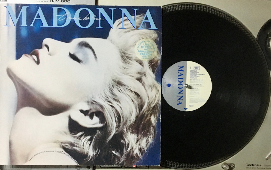 1986 Madonna True Blue , Vinyl, LP, Album, Stereo - Etsy