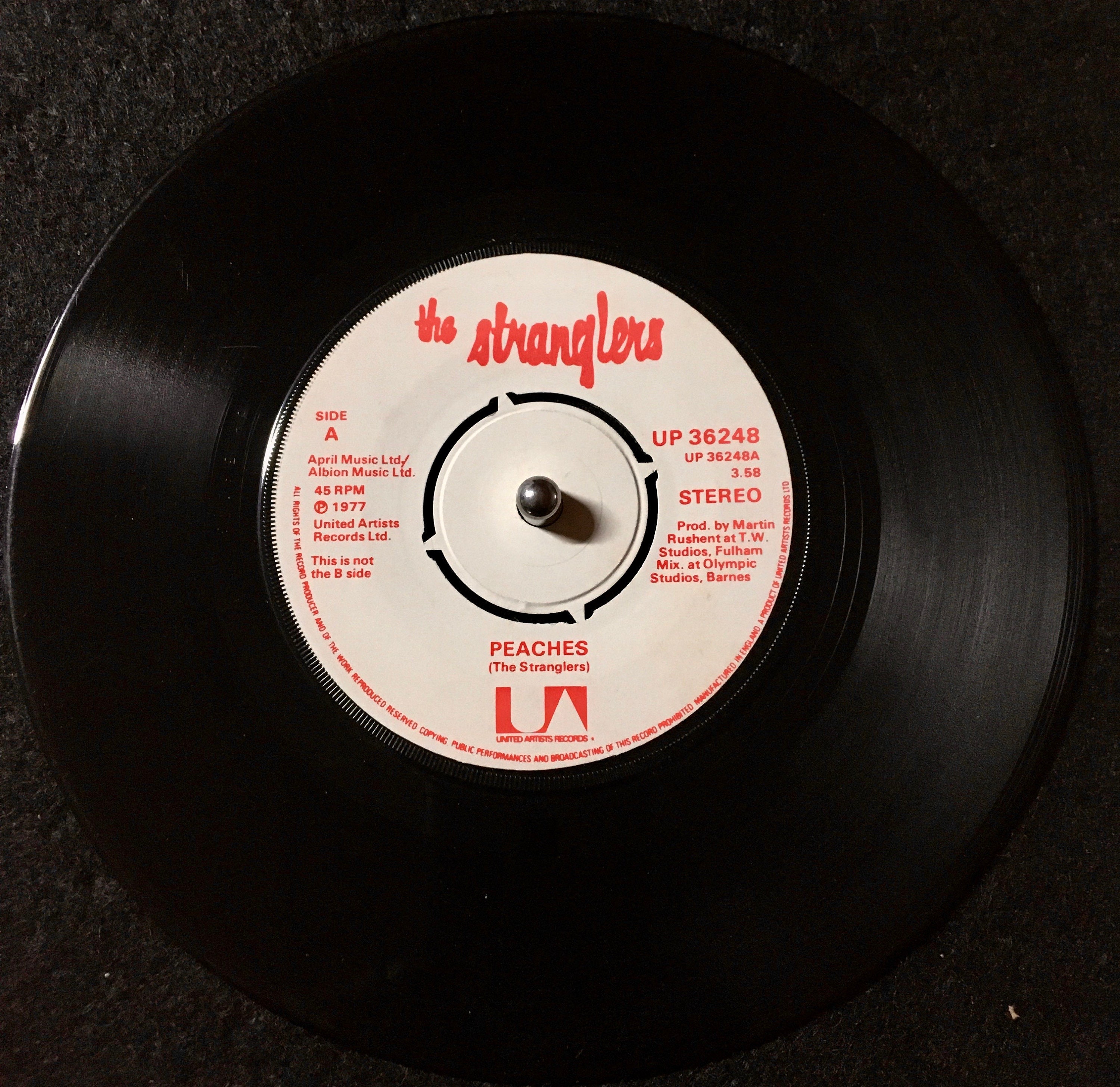 1979 the Stranglers – Peaches / Go Buddy Go , Vinyl, 7", 45 RPM , Peach Sleeve - Etsy