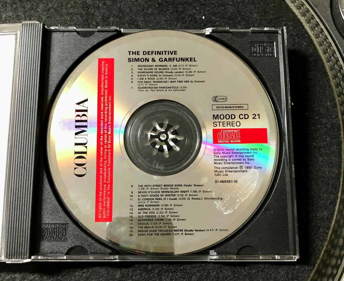 CD - Simon & Garfunkel - the Definitive Simon and Garfunkel , CD ...