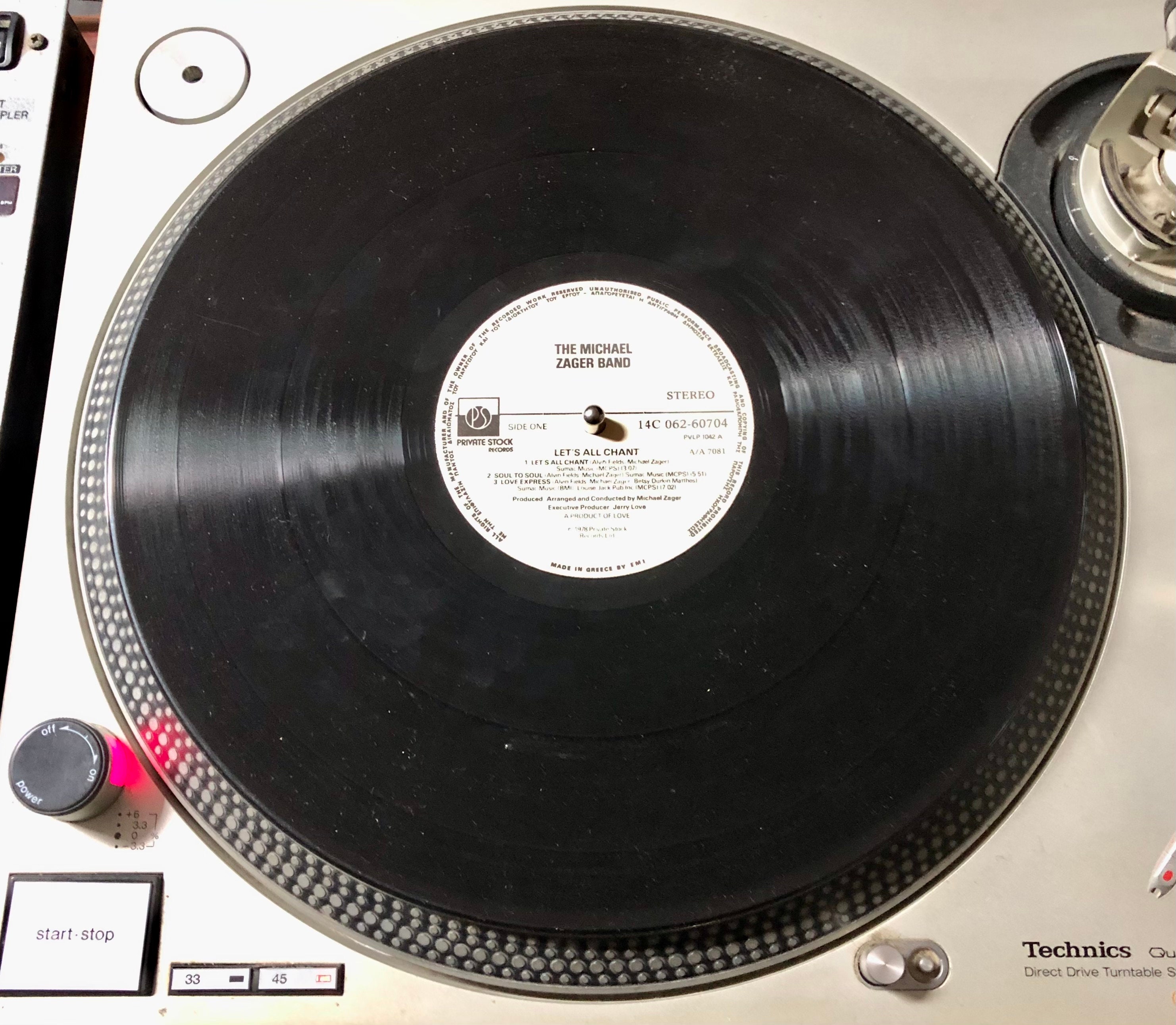 1978 the Michael Zager Band Let's All Chant Vinyl LP - Etsy