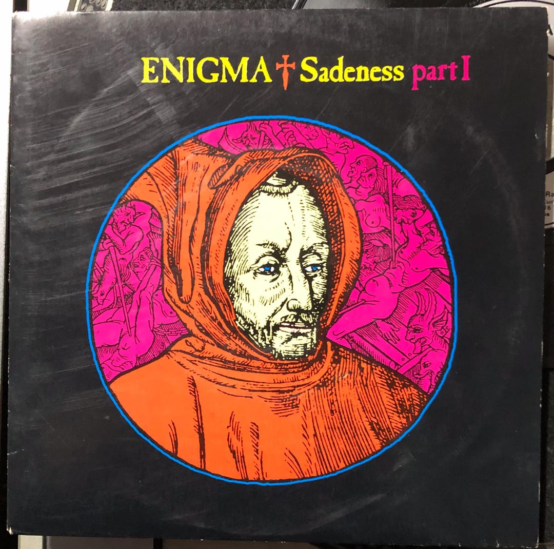 1990 Enigma - Sadeness Part I , Vinyl, 7", Single, 45 RPM - Etsy