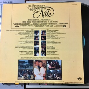 1985 the Jewel of the Nile: Music From the Motion Picture Soundtrack , Vinyl, LP - Etsy