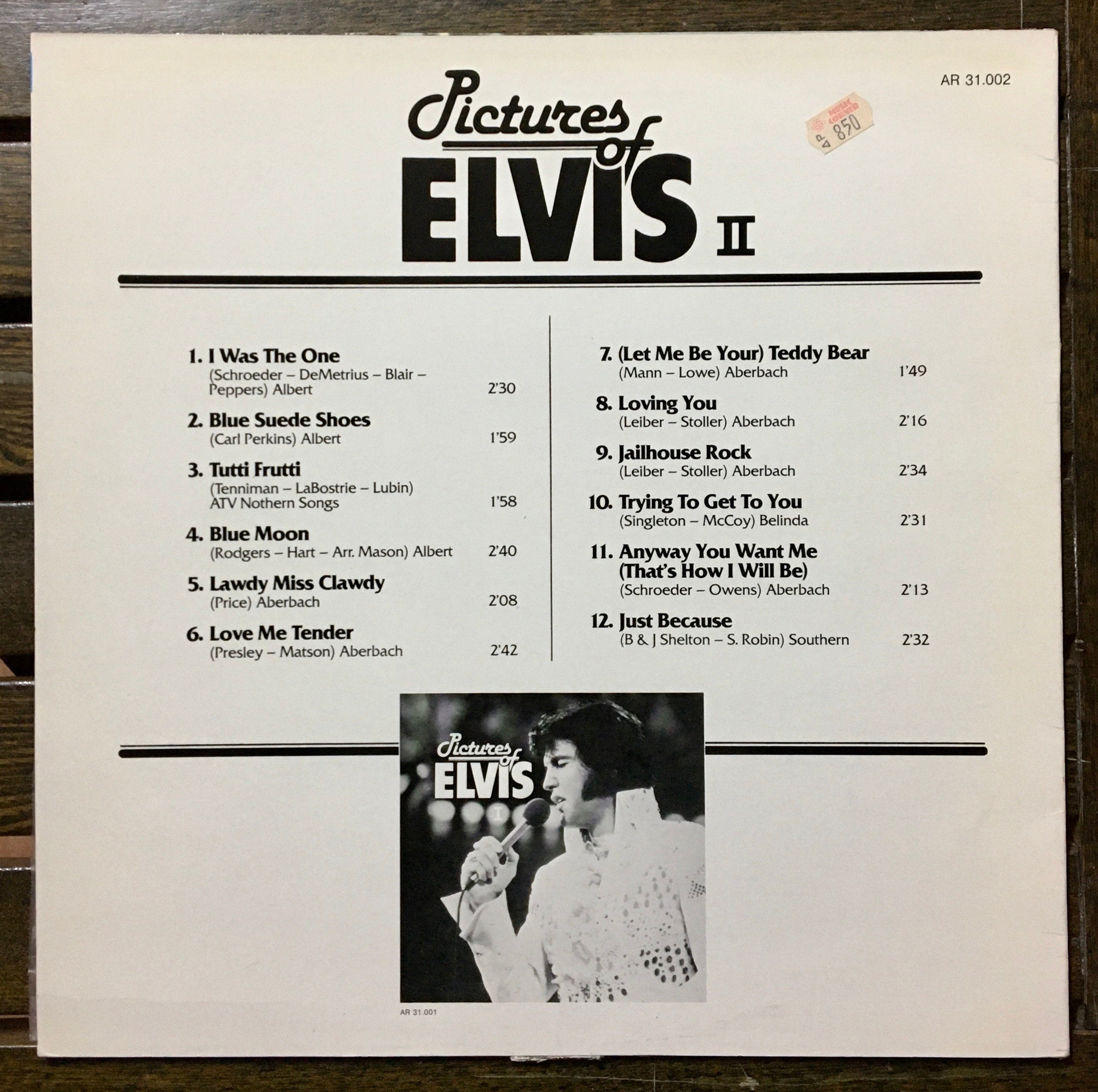 1984 Elvis Presley – Pictures of Elvis II , Vinyl, LP, Compilation - Etsy