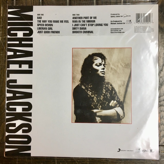 Michael Jackson Bad 25 Album Cover