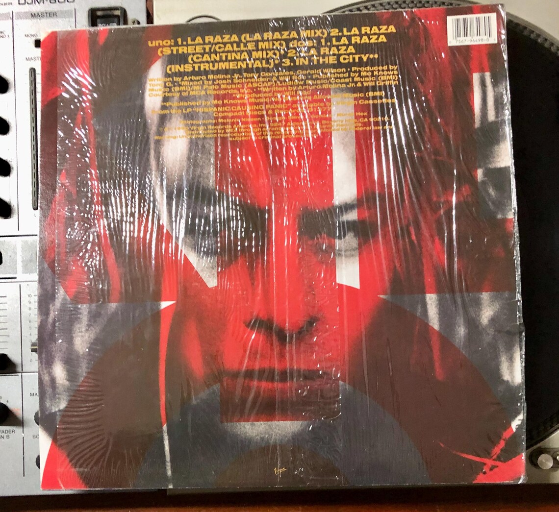 1990 Kid Frost - La Raza , Vinyl, 12", 33 RPM, Maxi-single, Stereo - Etsy