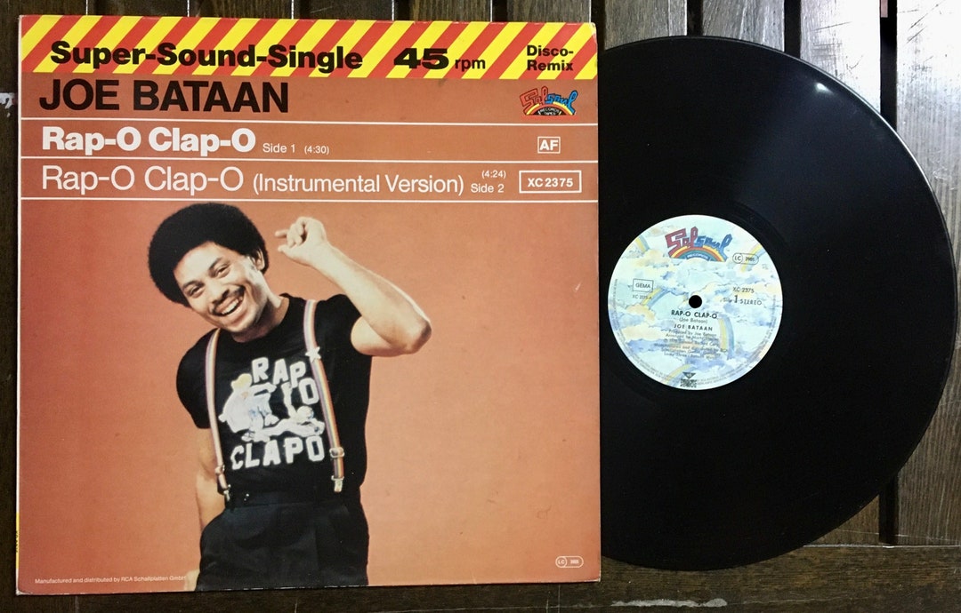 1979 Joe Bataan Rap-o Clap-o Vinyl 12 45 RPM - Etsy