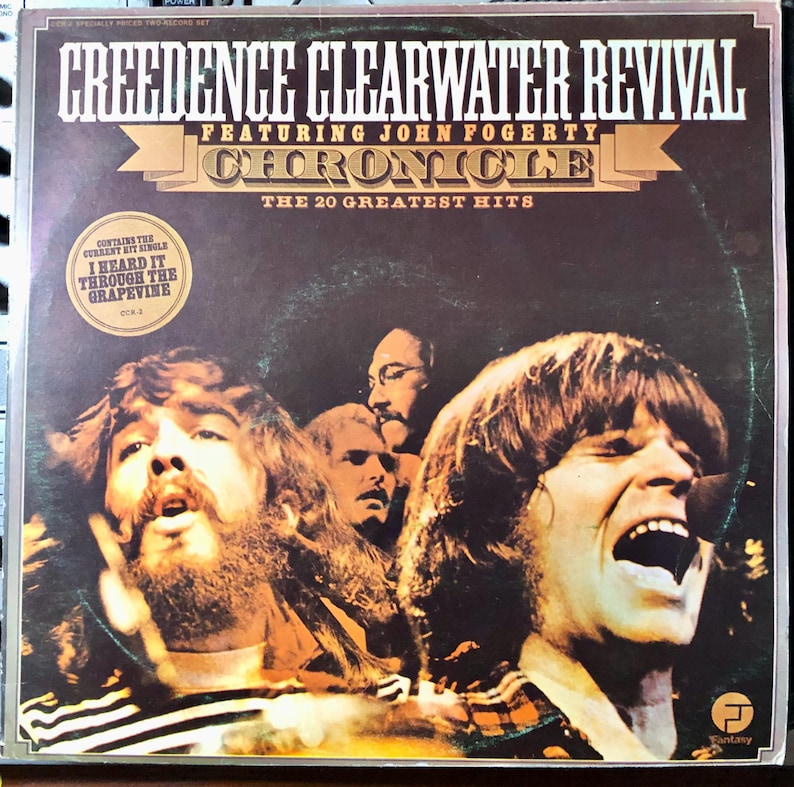 Creedence Clearwater Revival - Chronicle Vinyl LP - Rare Greek Press - Etsy