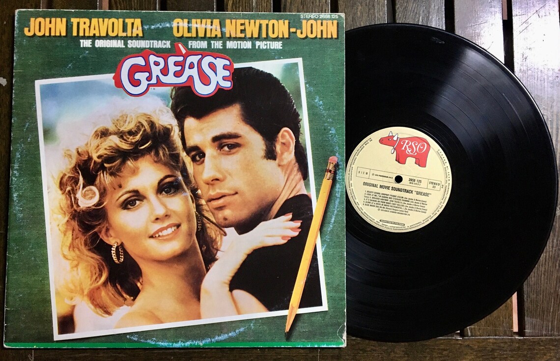 1978 Grease the Original Soundtrack From the Motion Picture 2 X Vinyl ...