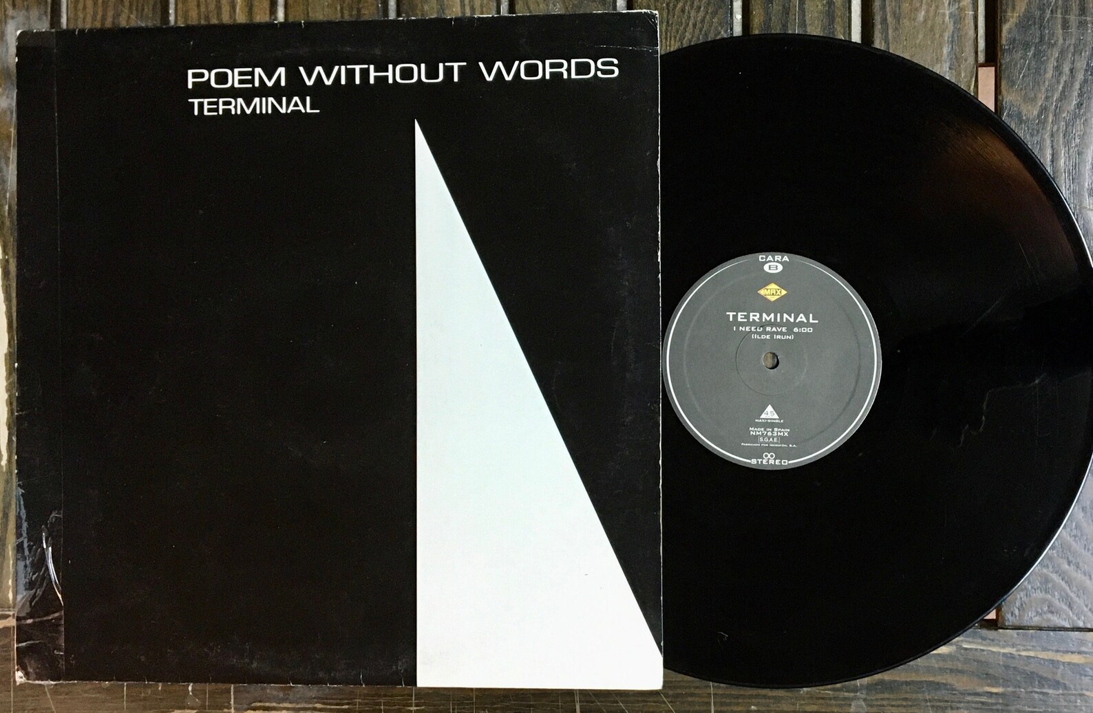1993 Terminal Poem Without Words Vinyl 12 45 RPM - Etsy