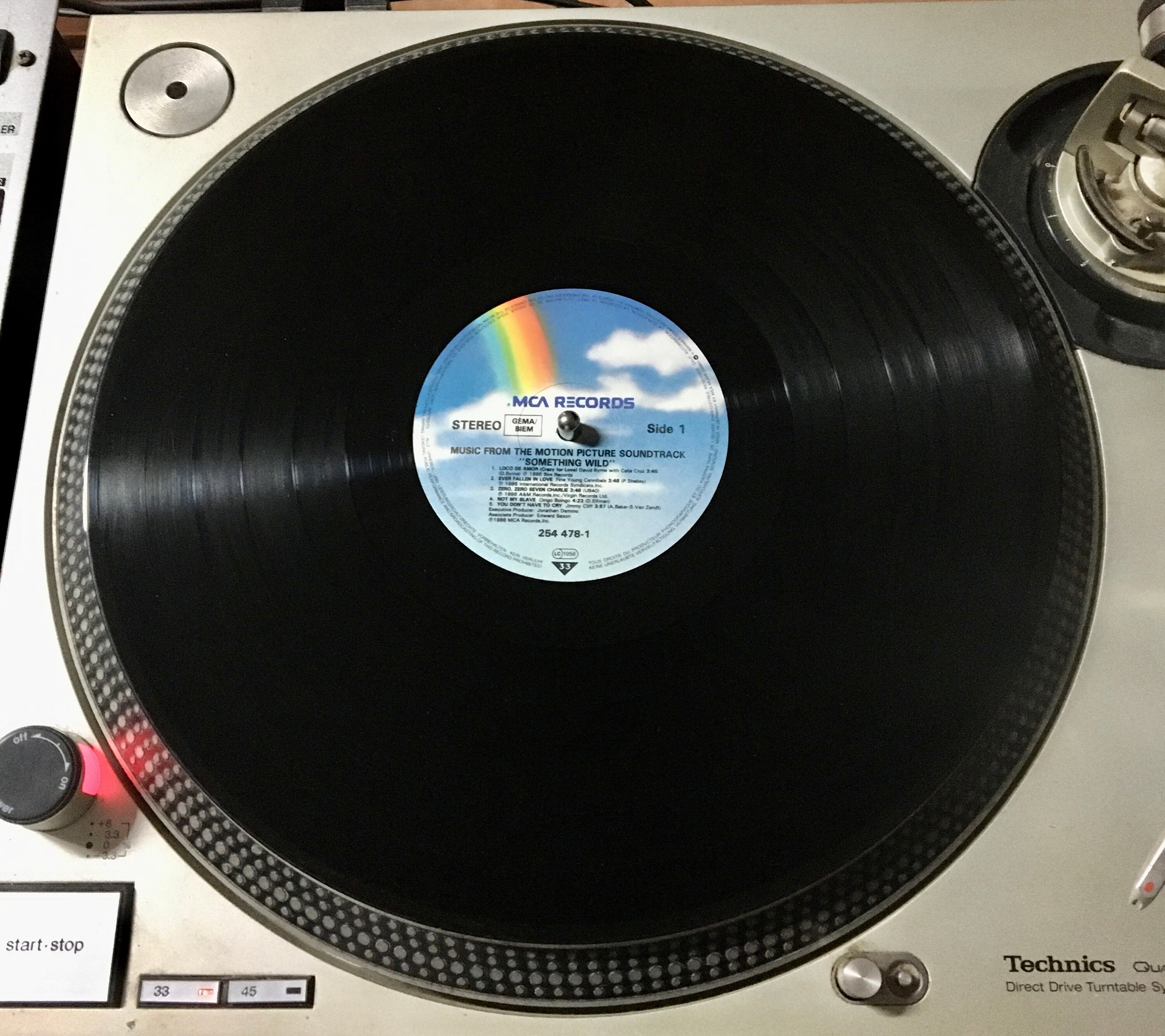 1986 Something Wild Music From the Motion Picture Soundtrack - Etsy