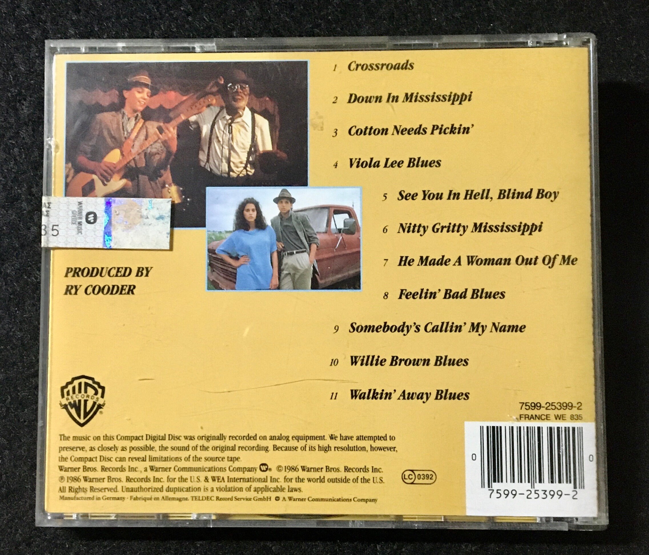 CD - Crossroads - Original Motion Picture Soundtrack , CD, Album - Etsy