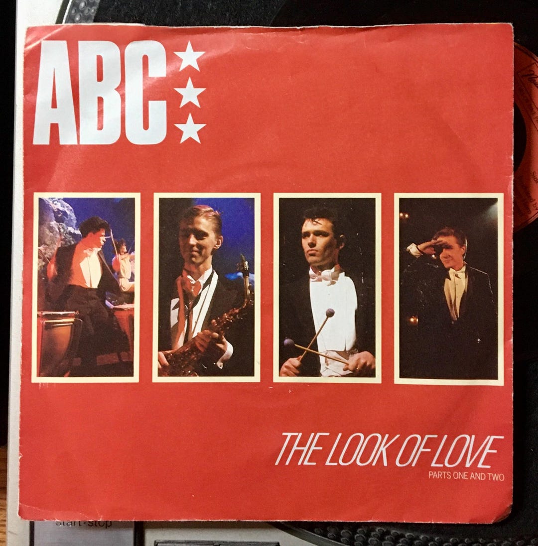 1982 ABC - the Look of Love (parts One and Two) Vinyl, 7", 45 RPM ...