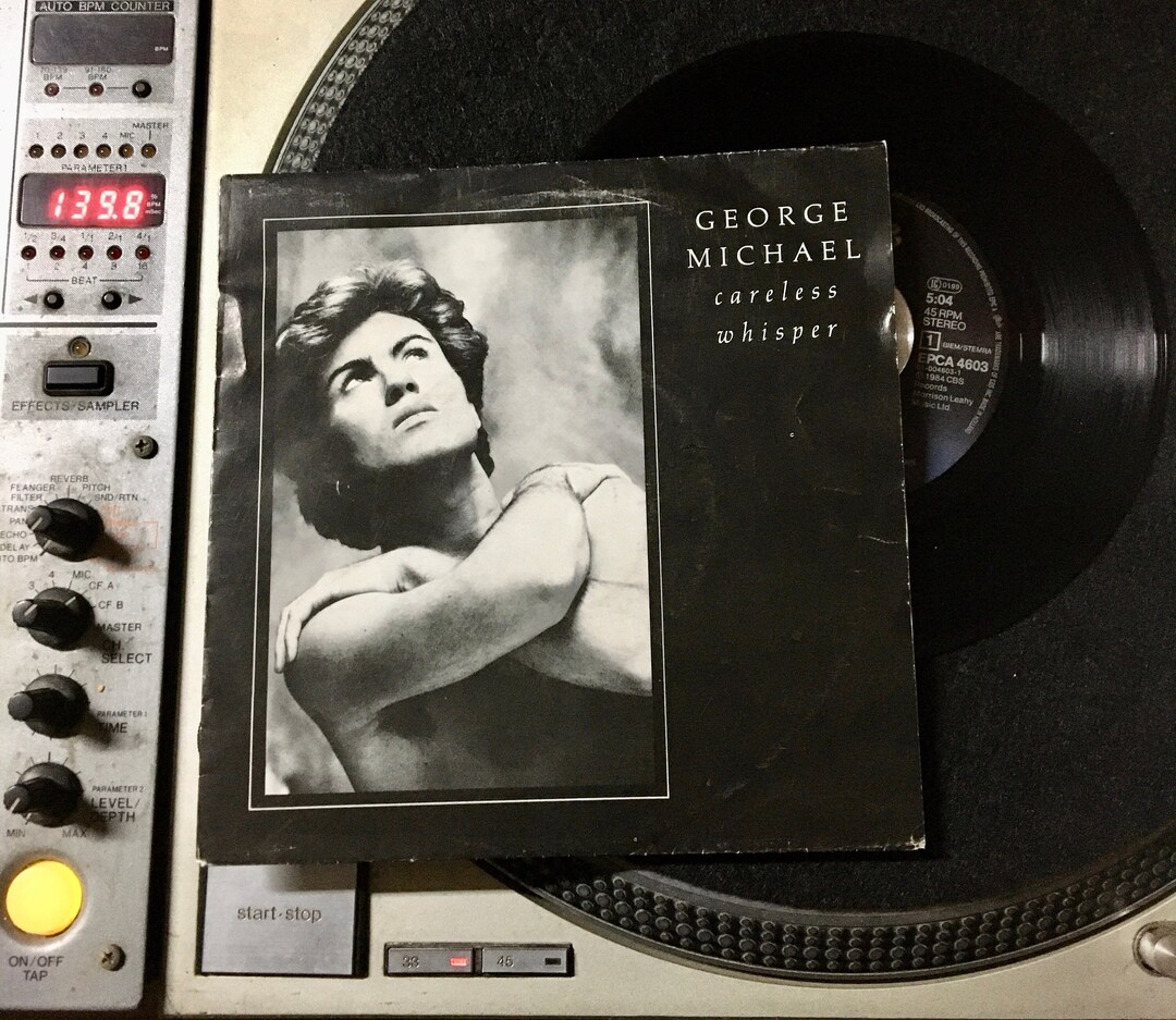1984 George Michael Careless Whisper , Vinyl, 7, Single, 45 RPM - Etsy