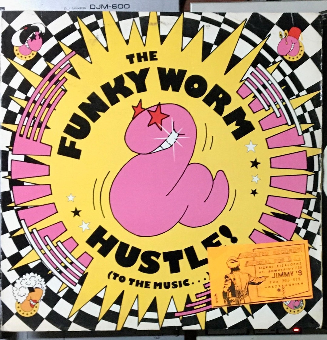 1988 the Funky Worm - Hustle! (to the Music...) Vinyl, 12", 33 RPM - Etsy