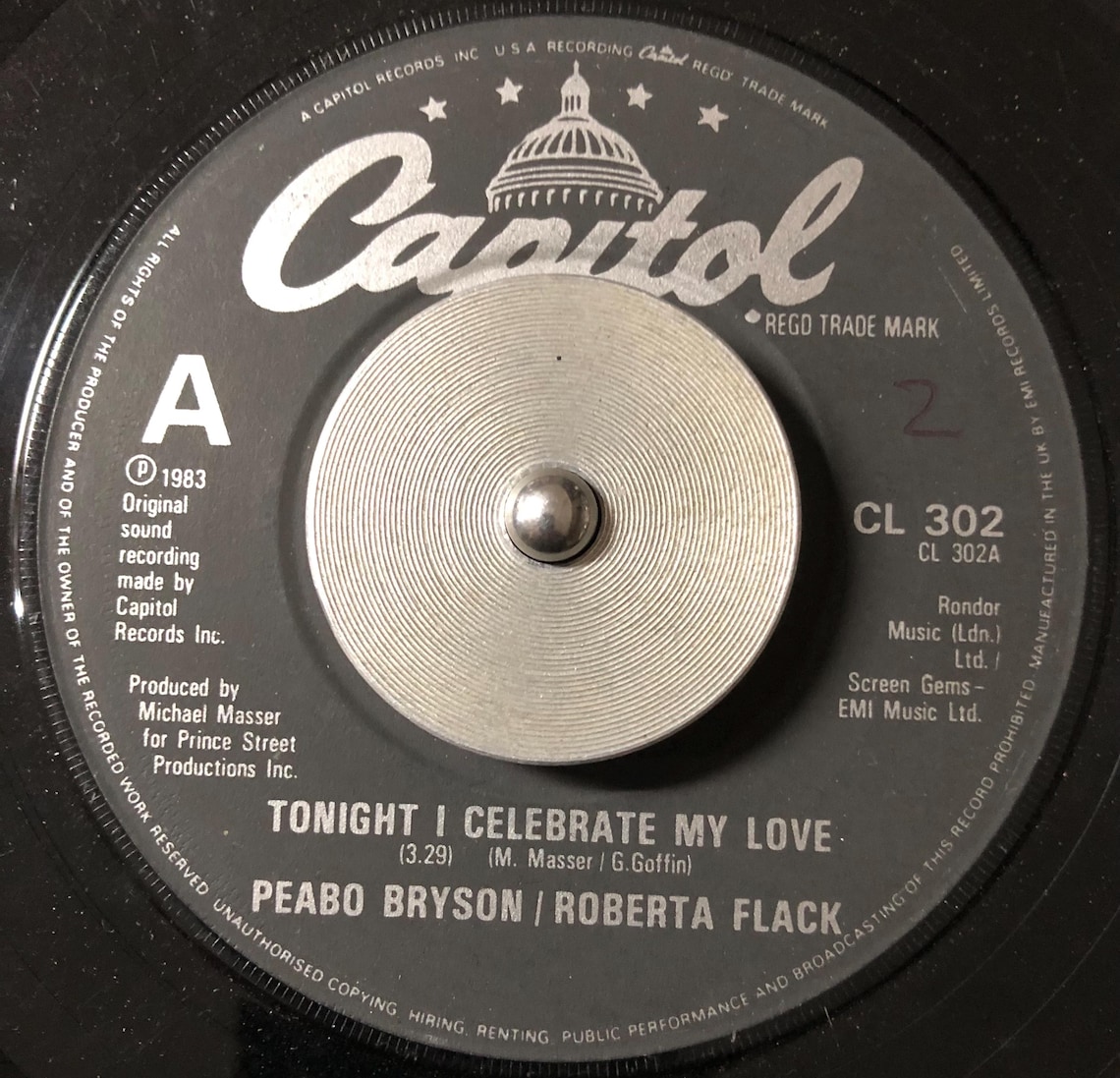 1983 Peabo Bryson / Roberta Flack - Tonight I Celebrate My Love , Vinyl ...