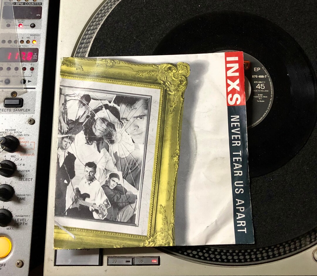 1986 INXS Never Tear Us Apart , Vinyl, 7, 45 RPM, Single - Etsy