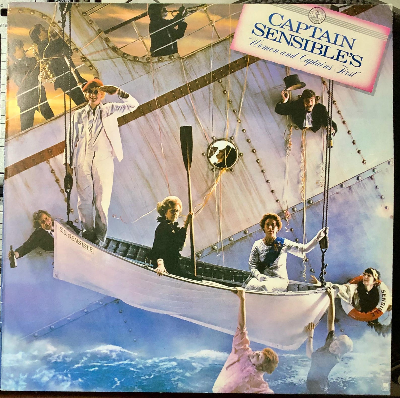 1982 Captain Sensible – Women and Captains First , Vinyl, LP, Album - Etsy