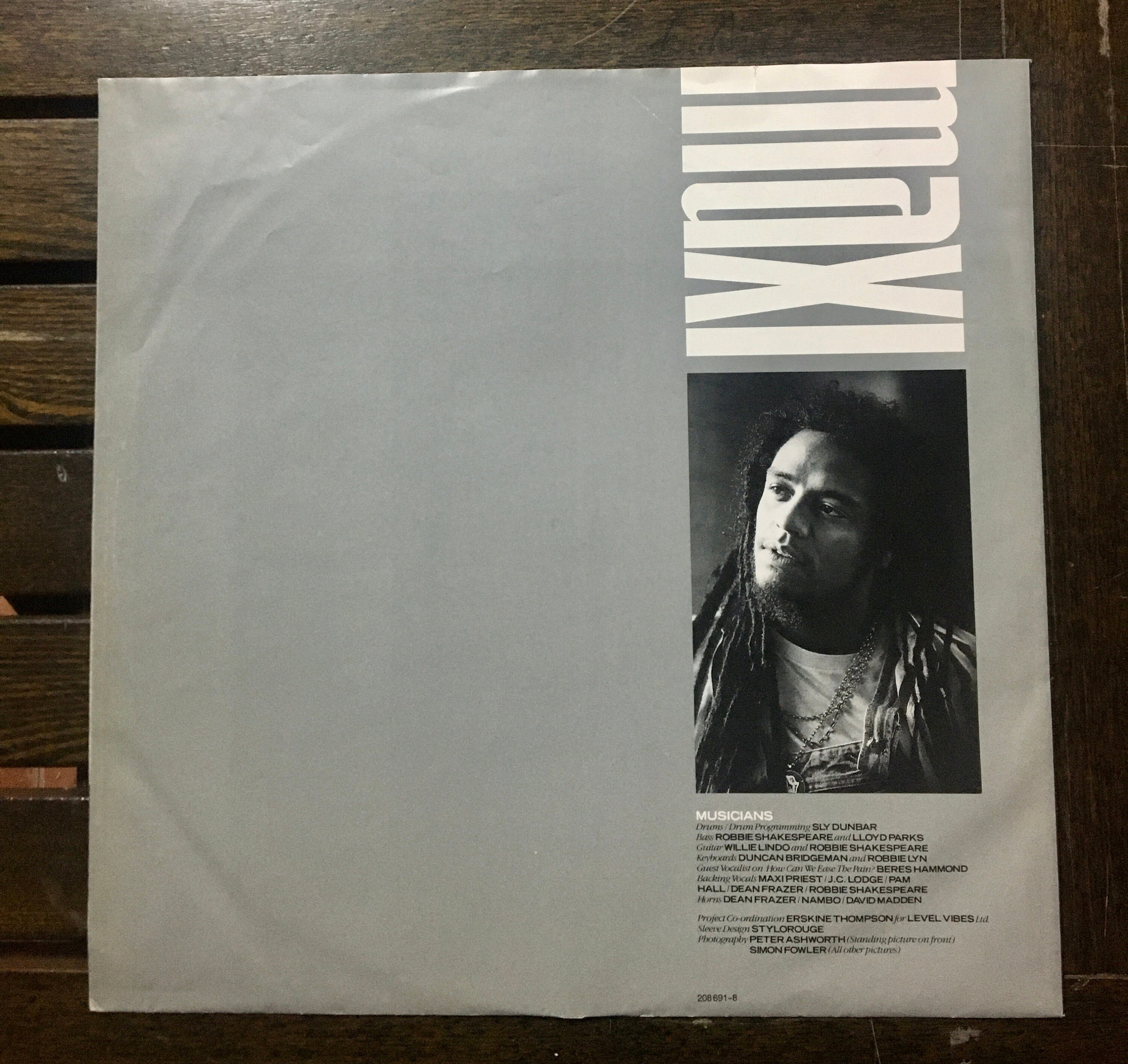 1987 Maxi Priest – Maxi , Vinyl, LP, Album - Etsy