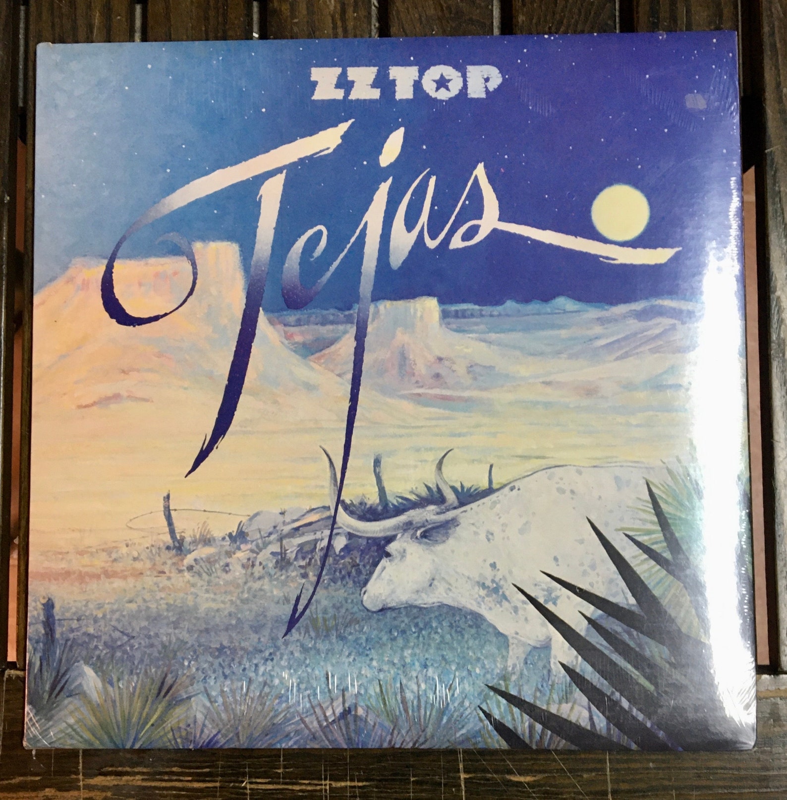1979 US Factory Sealed ZZ Top - Tejas Vinyl, LP, Album, Reissue ...