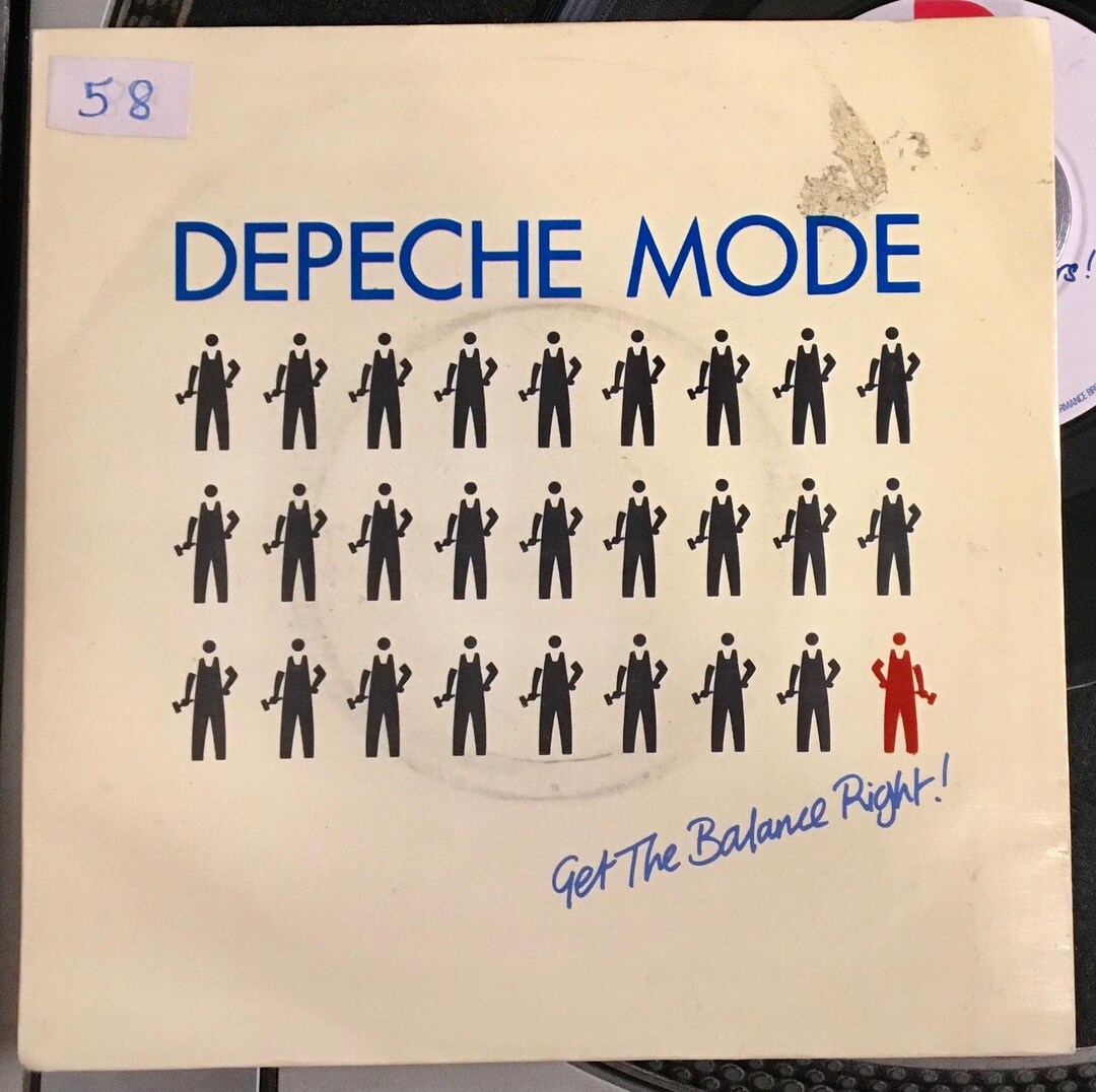 1983 Depeche Mode – Get the Balance Right! , Vinyl, 7", 45 RPM, Single ...