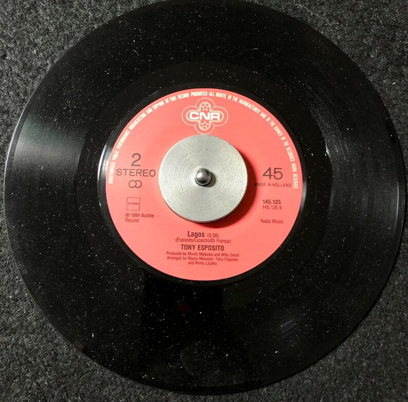 1984 Tony Esposito - Kalimba De Luna , Vinyl, 7", 45 RPM, Single - Etsy