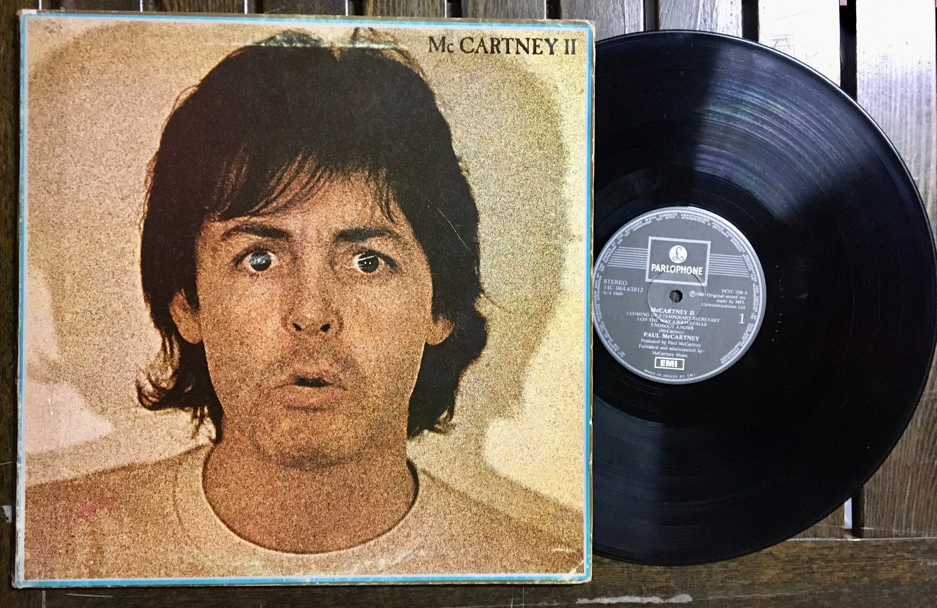 1980 Paul Mccartney Mccartney II , Vinyl, LP, Album , Rare Greek Press ...