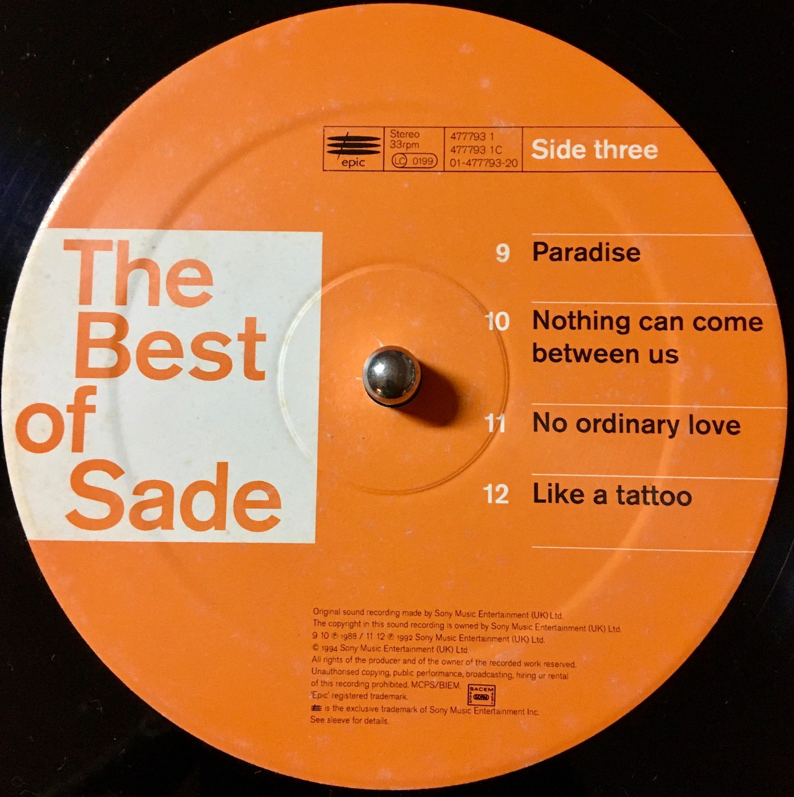 1994 Sade the Best of Sade , 2 Vinyl, LP, Compilation, Stereo - Etsy