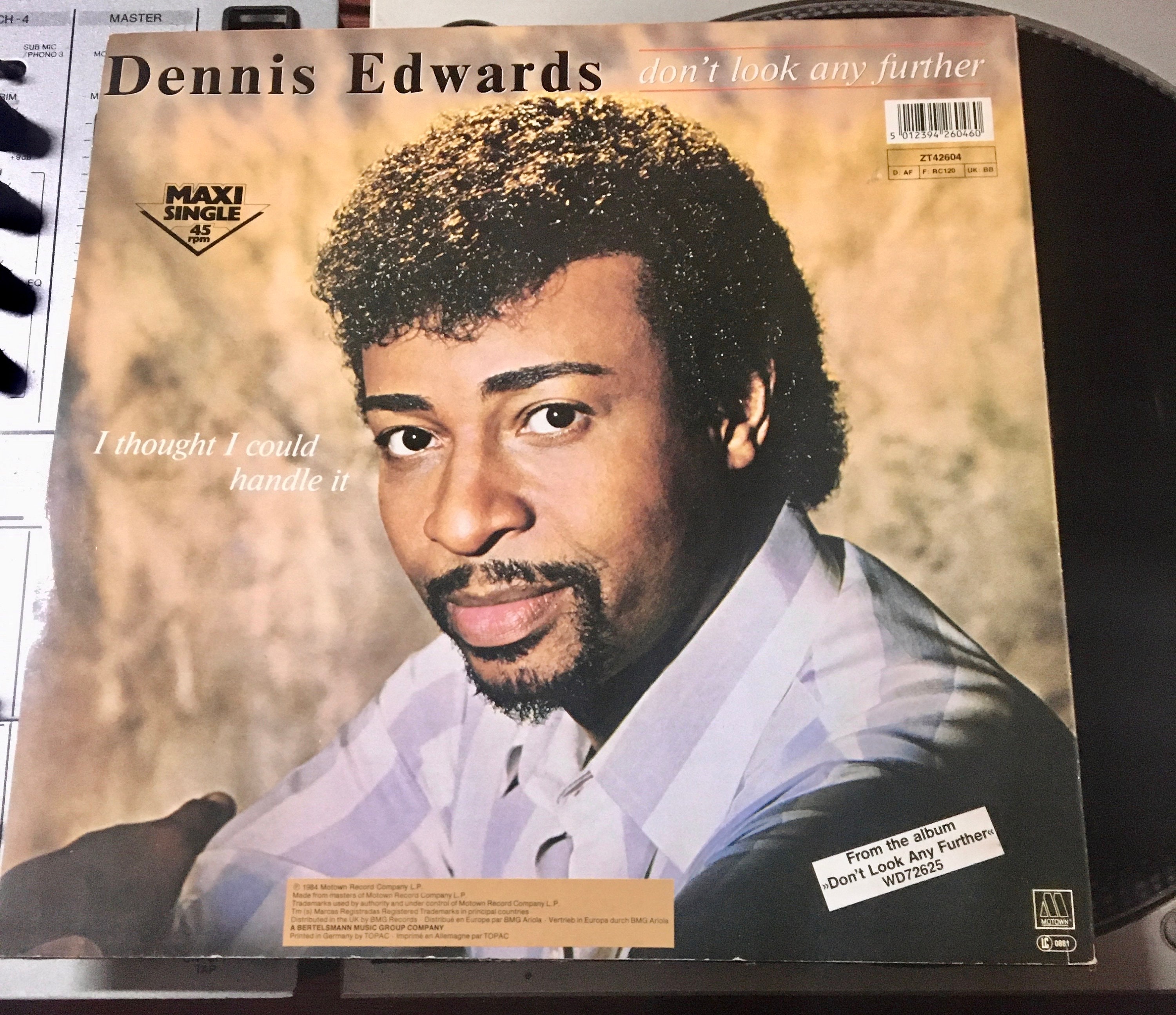 1984 Dennis Edwards – Don't Look Any Further , Vinyl, 12", 45 RPM, Maxi ...