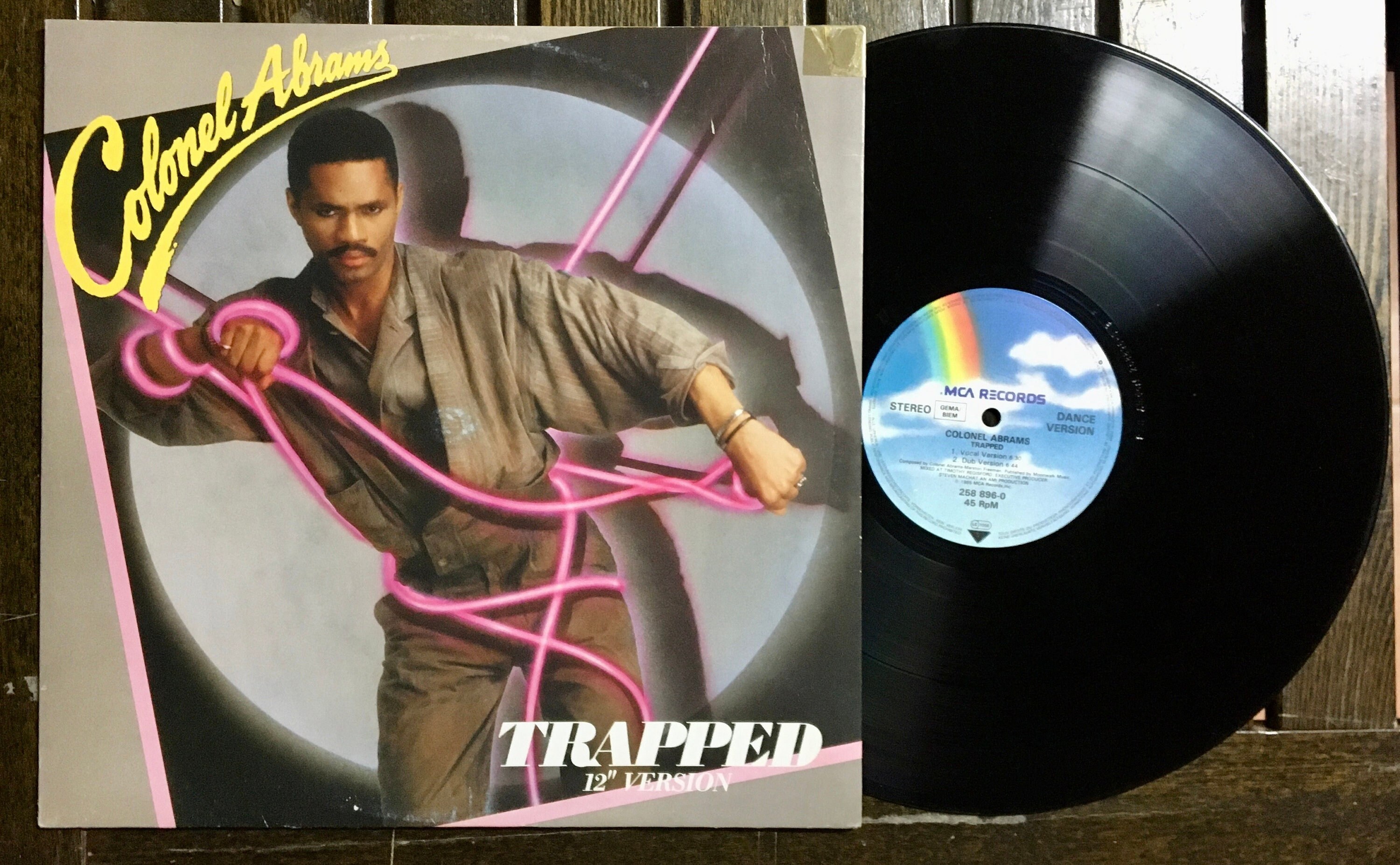 1985 Colonel Abrams Trapped 12 Version Vinyl, 12, 45 RPM, Maxi-single ...