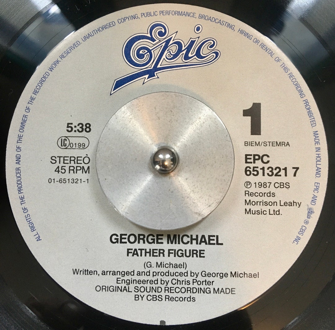 1988 George Michael – Father Figure , Vinyl, 7", 45 RPM, Single, Stereo ...
